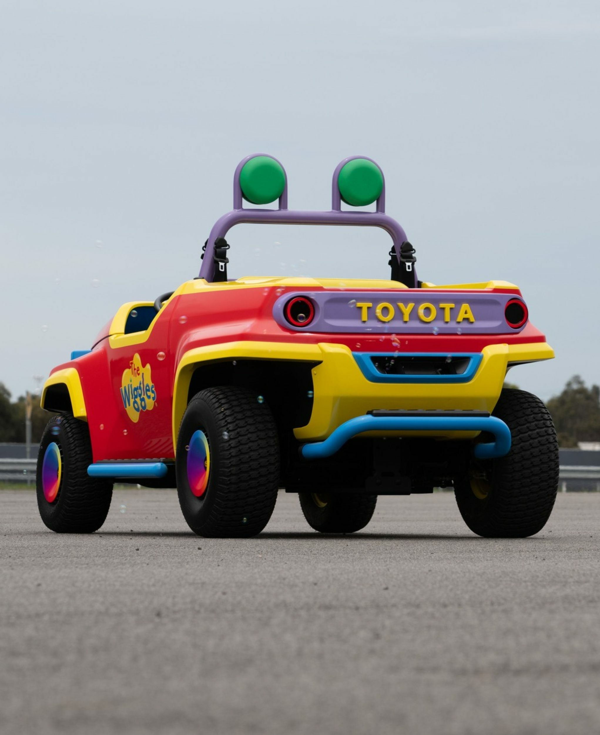 Toyota Big Red Ute Reimagines The Land Cruiser As A Kids’ EV For The ...
