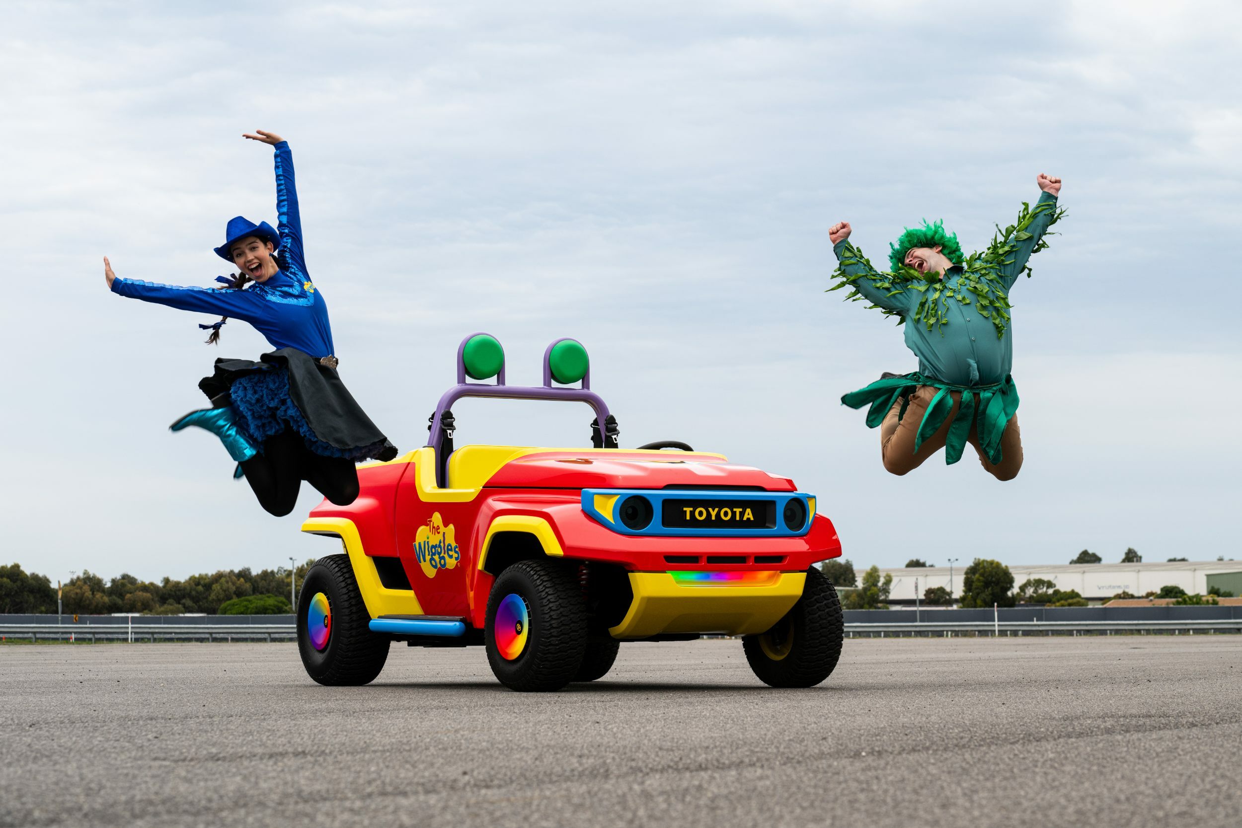 Toyota Big Red Ute Reimagines The Land Cruiser As A Kids’ EV For The ...