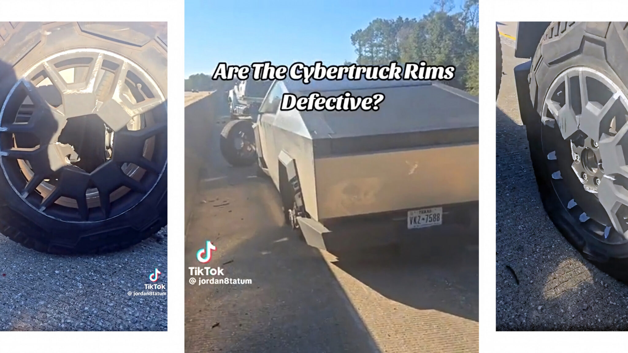 Cybertruck Wheels Snap Off Like Twigs In Bizarre TikTok Video | Carscoops