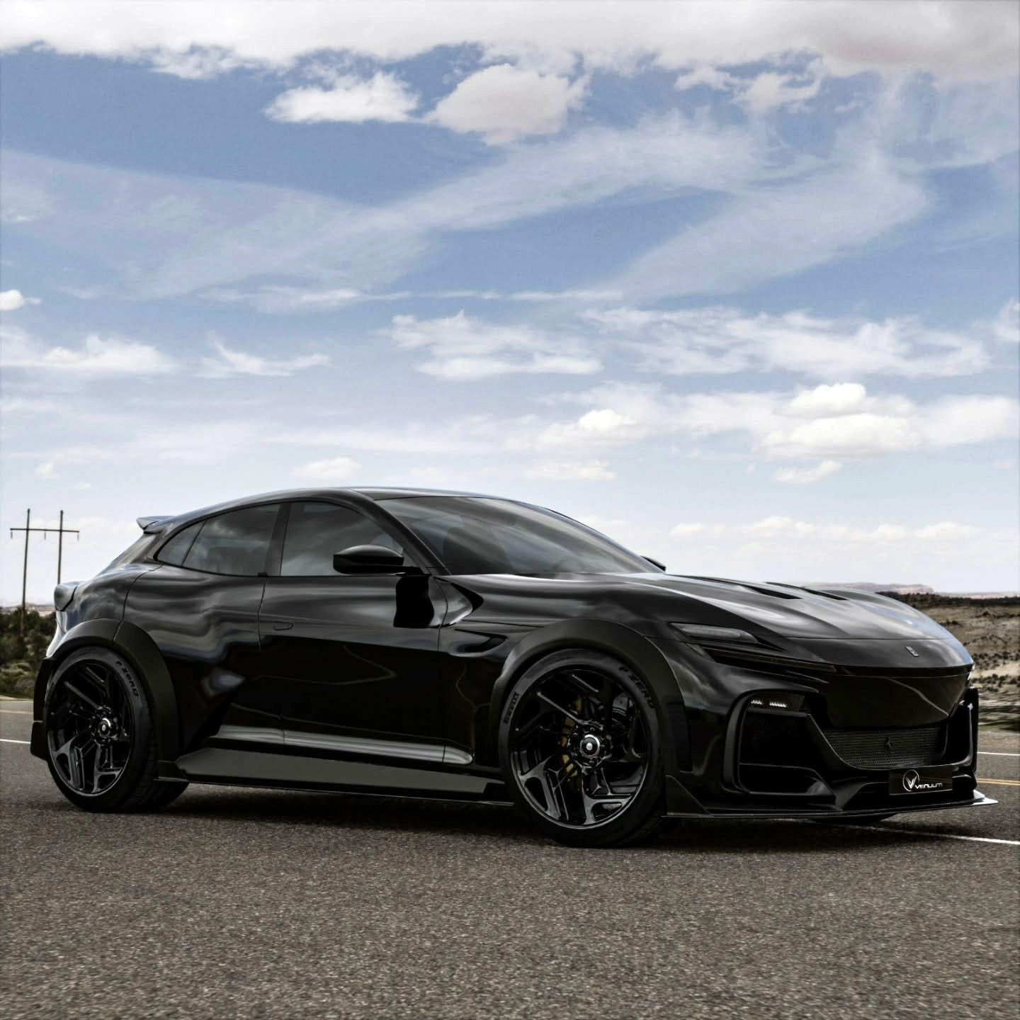 Venuum Turns Ferrari Purosangue Into An Exotic Hot Hatch | Carscoops