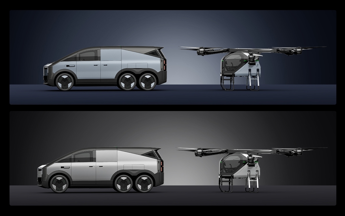 Xpeng’s $280,000 AeroHT Mothership Launches 2-Seater Drone From Its ...