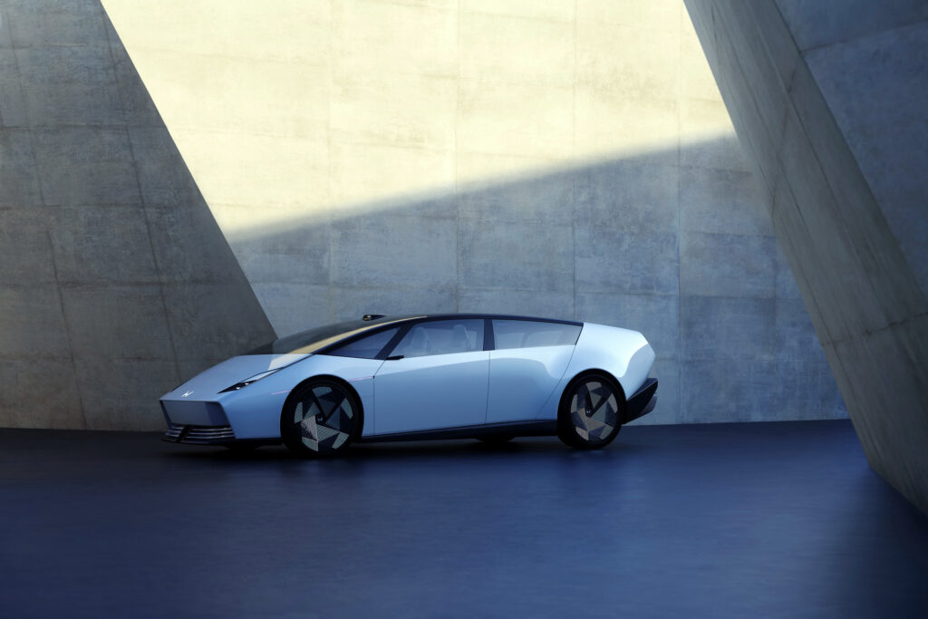 Honda’s 0 Saloon EV Looks Like A Lambo Gallardo Sedan From The Future | Carscoops