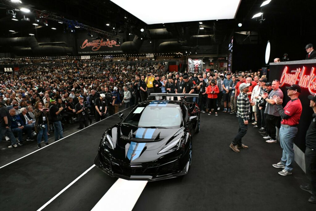 First 2025 Corvette ZR1 Sells For 21x Its MSRP | Carscoops