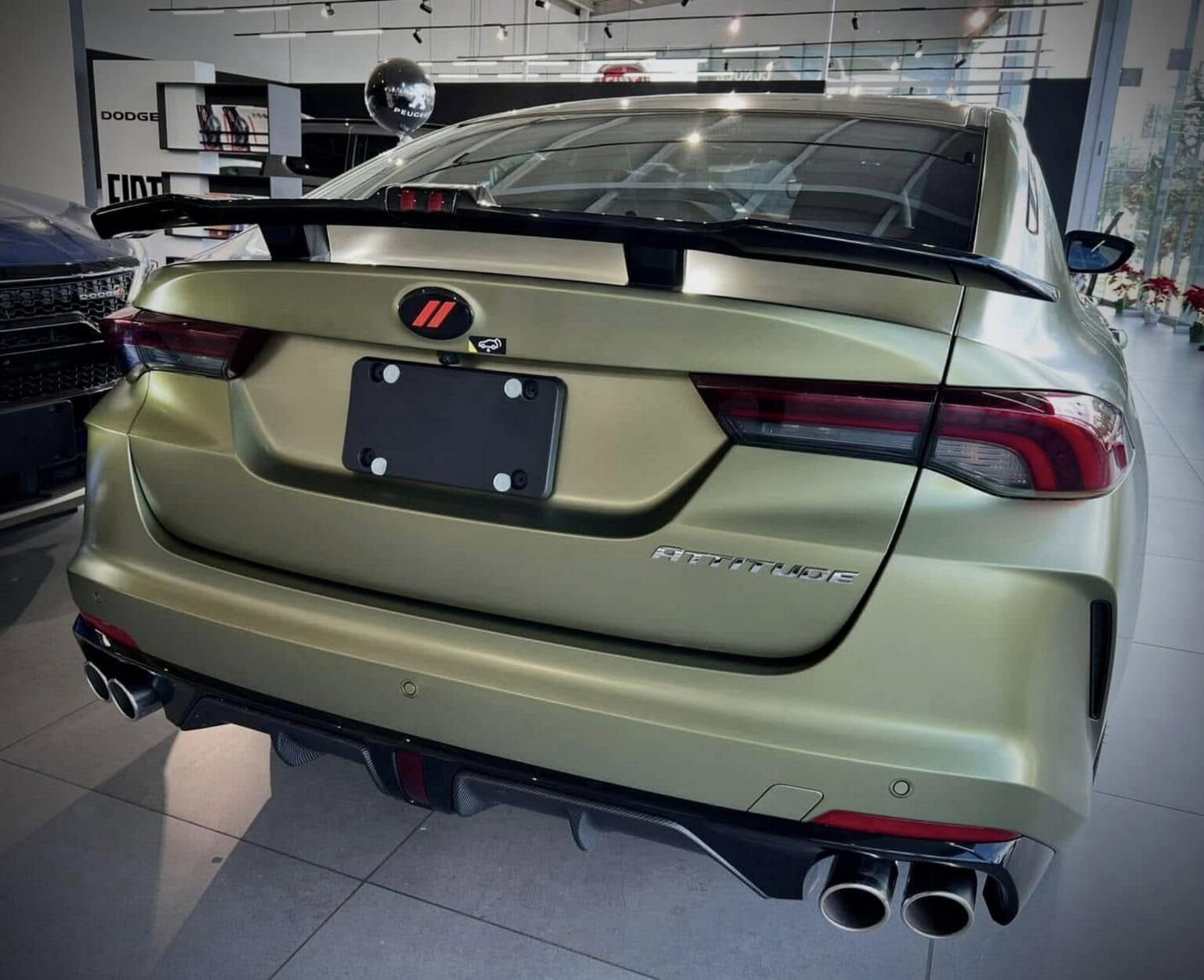 2025 Dodge Attitude GT Green Hornet Edition Is All Bark, No Extra Bite ...