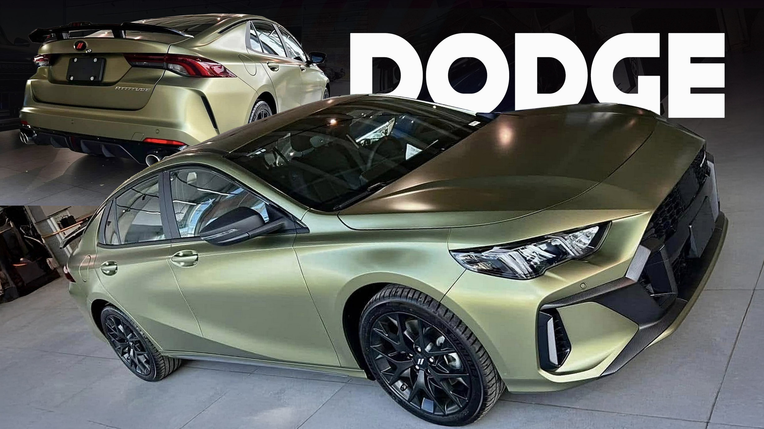 2025 Dodge Attitude GT Green Hornet Edition Is All Bark, No Extra Bite ...