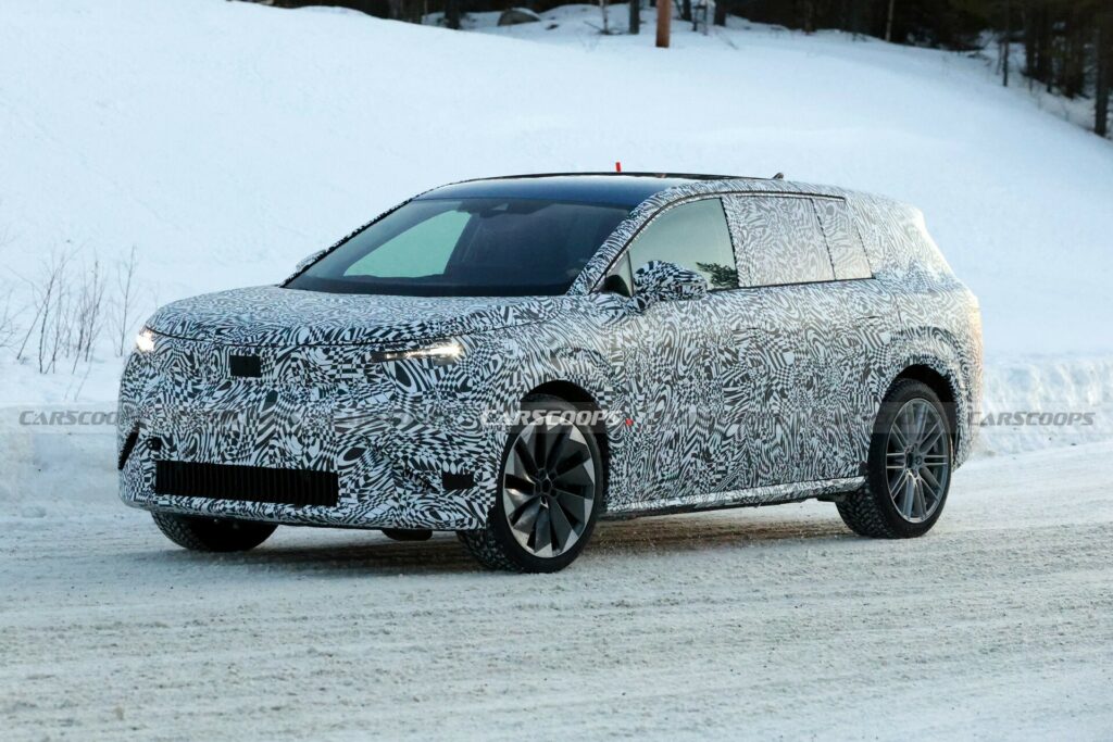 2026 Skoda Space: First Look At Flagship Seven-Seat EV | Carscoops