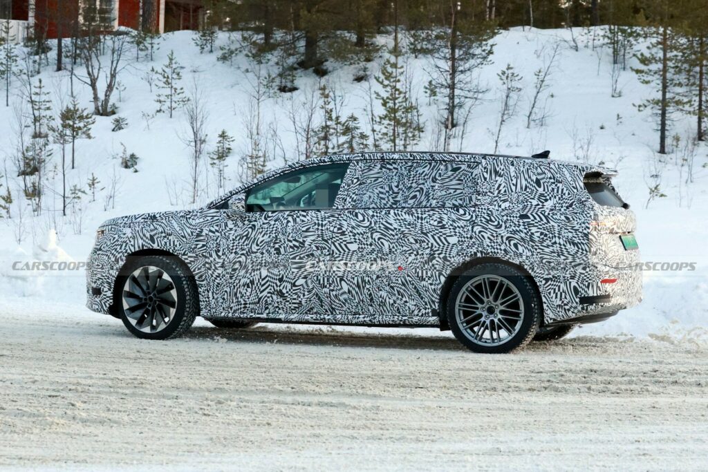 2026 Skoda Space: First Look At Flagship Seven-Seat EV | Carscoops