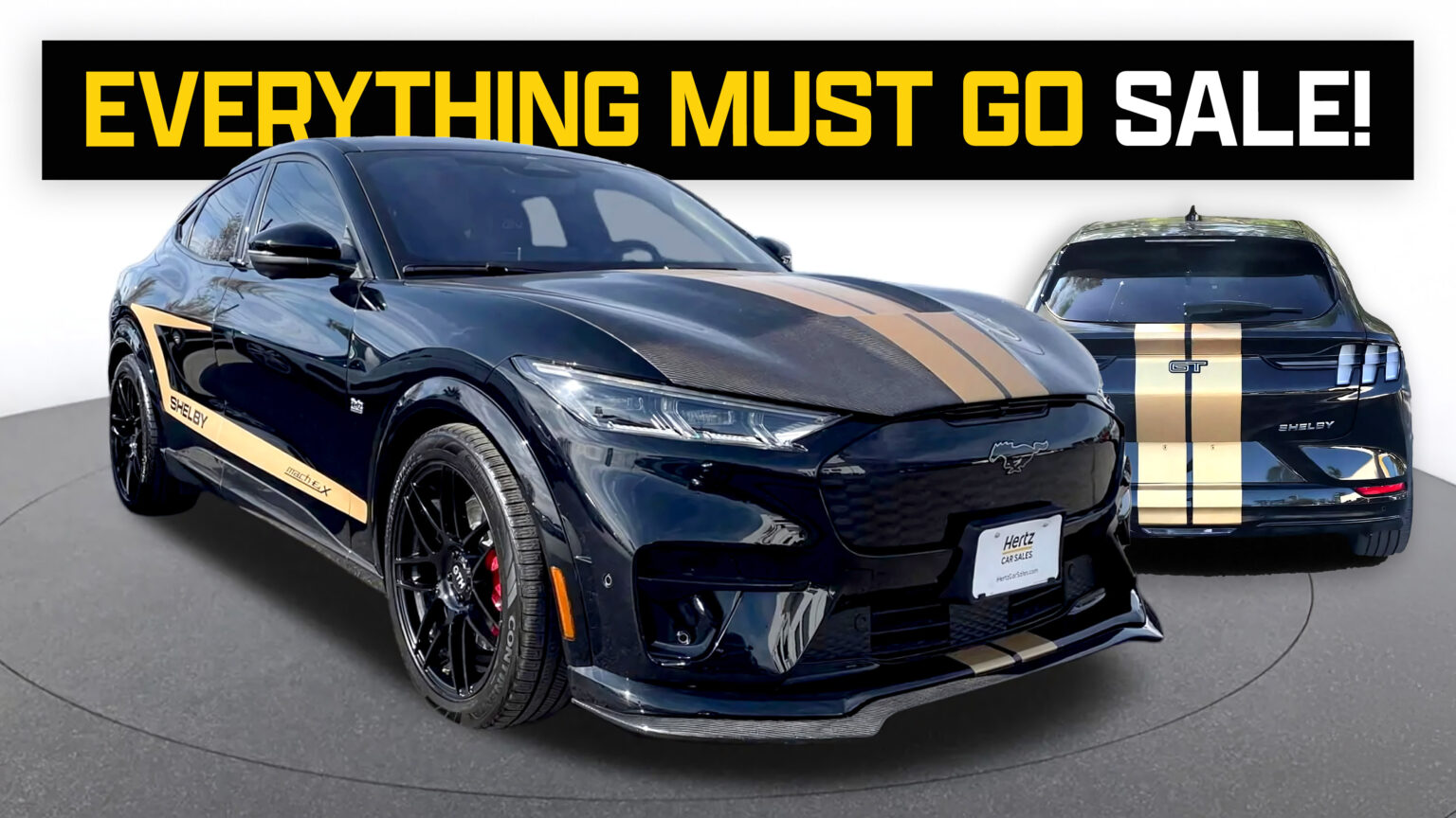 Hertz Slashes Prices On Shelby Mustang Mach-E, Some With Just 3K Miles ...