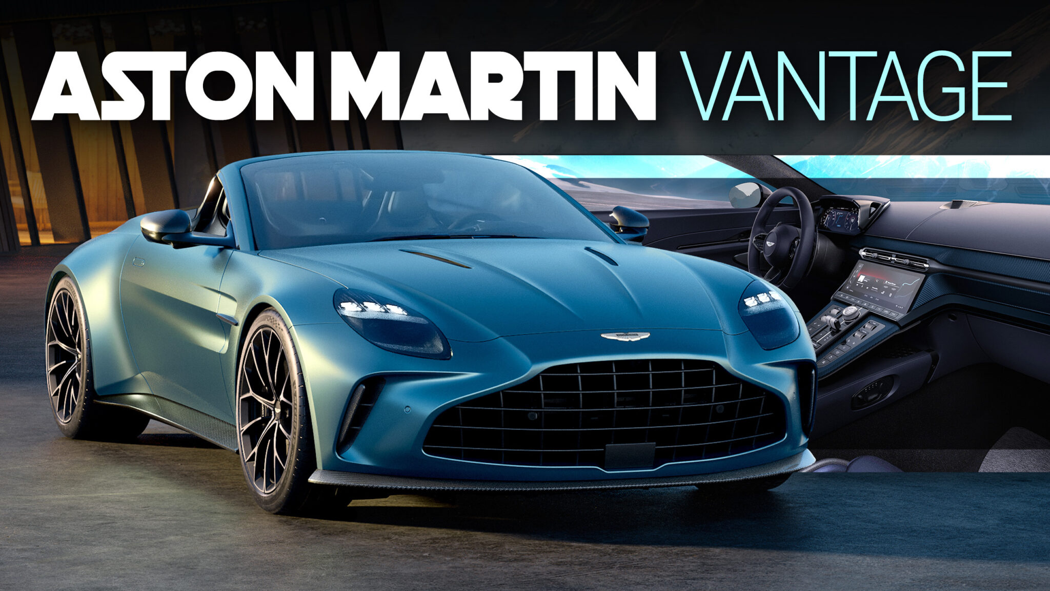 2025 Aston Martin Vantage Drops Its Top And Keeps 656 HP | Carscoops