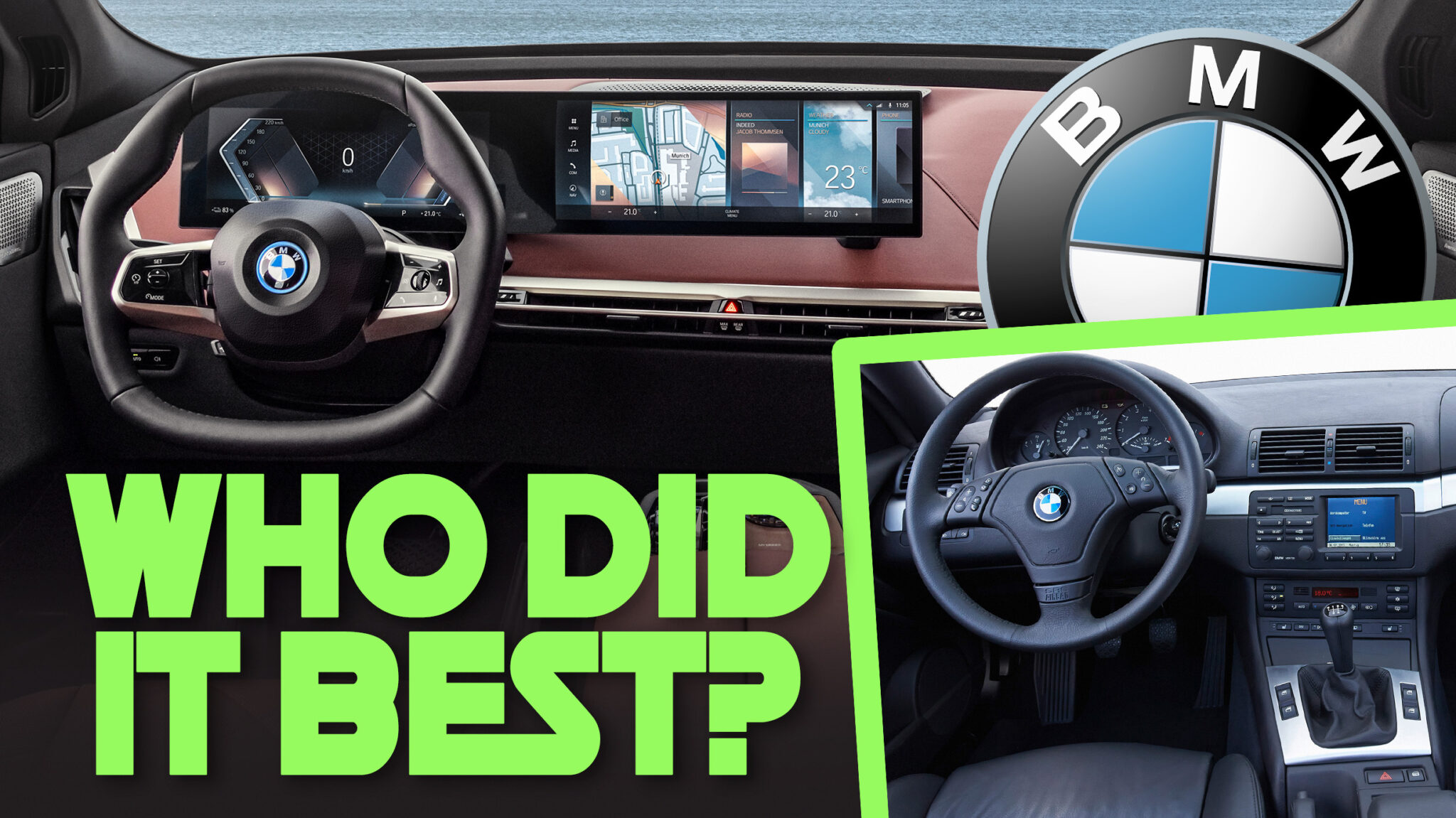 Which BMW Model Or Era Had The Best Interior Design? | Carscoops