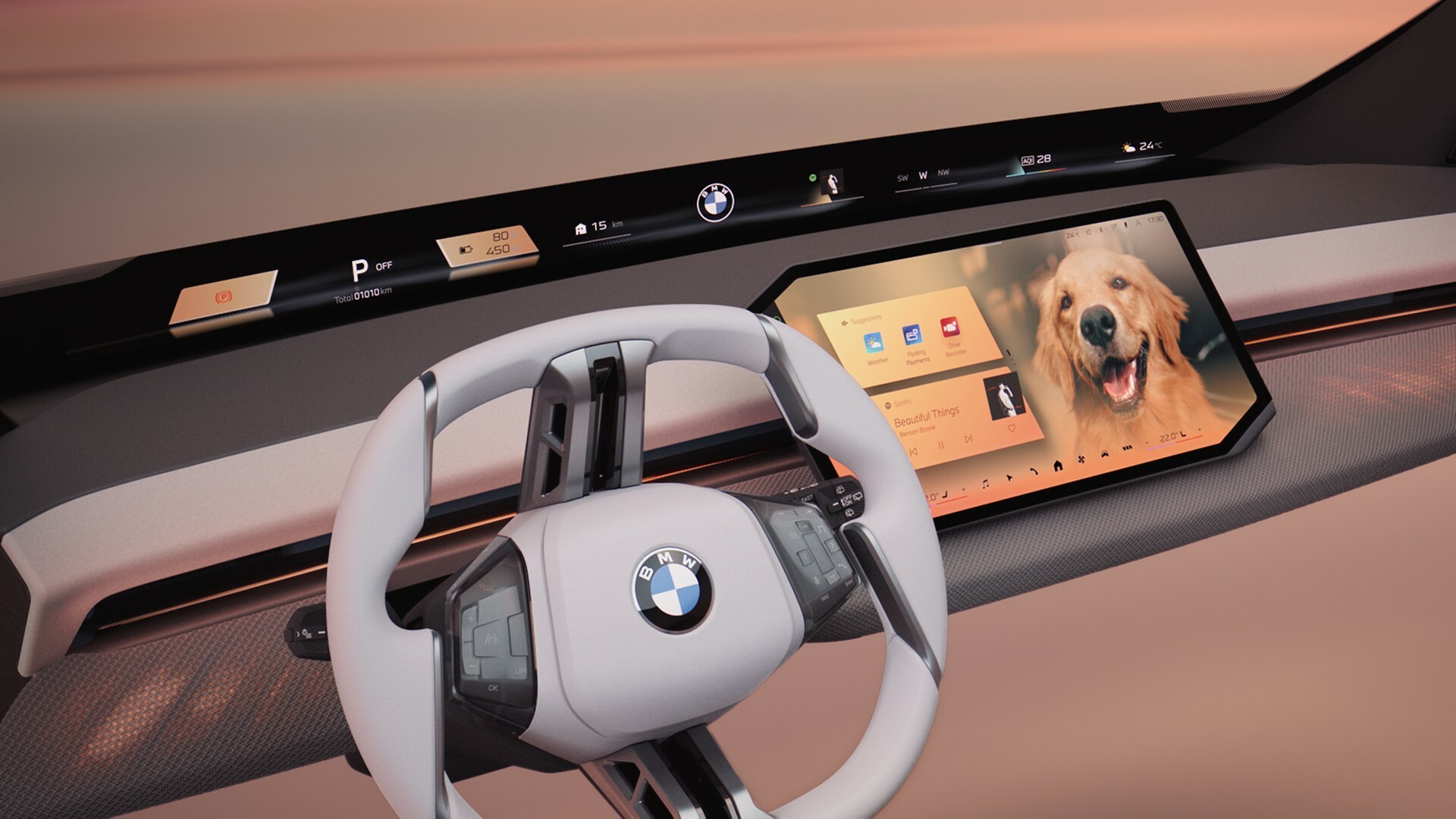BMW’s Panoramic iDrive Brings Pillar-To-Pillar Display To Future Models ...