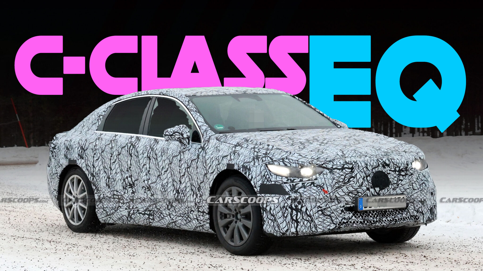 Did Mercedes Just Give The 2027 C-Class EV A Pre-Debut Facelift To Make ...