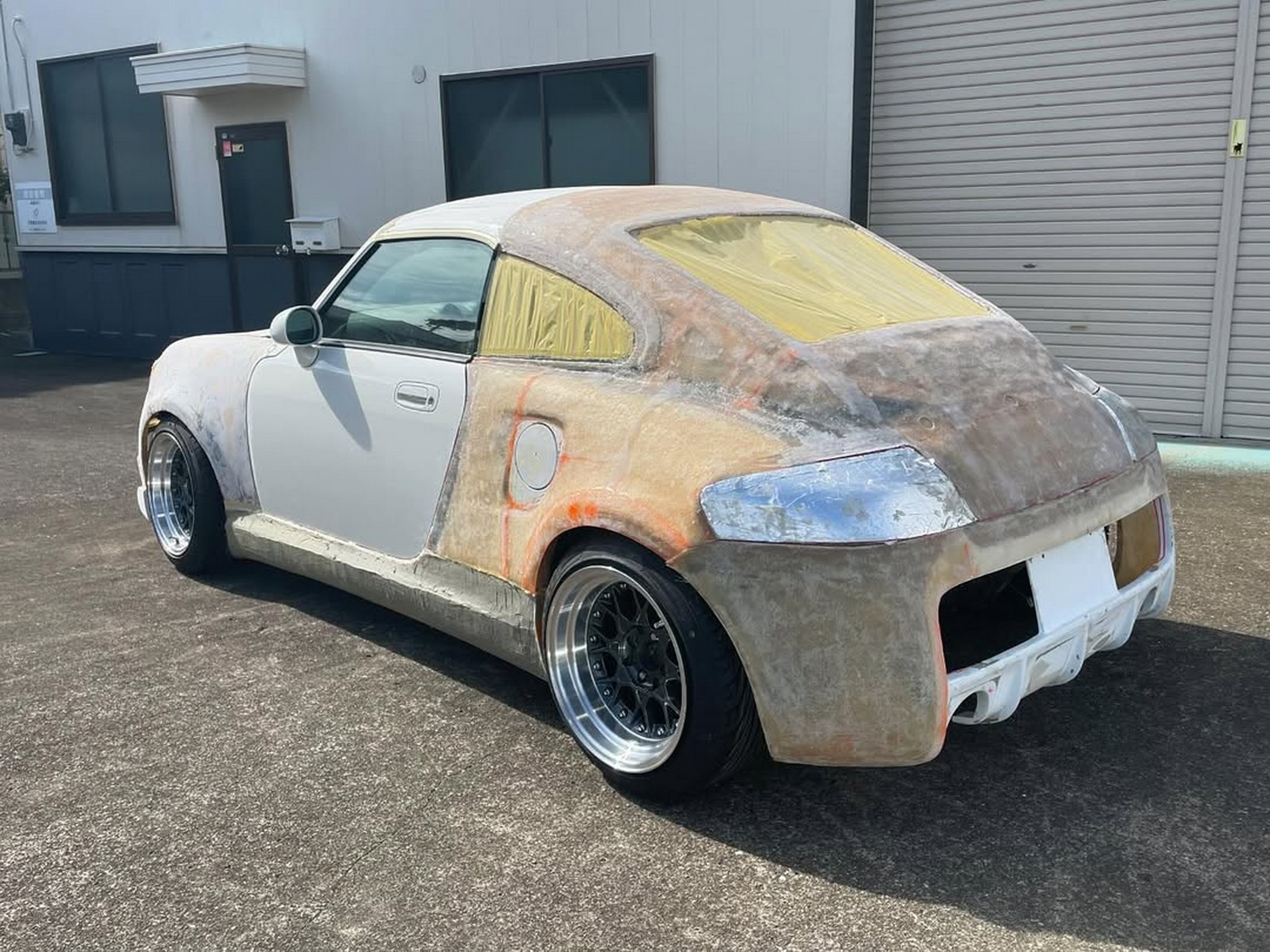 Daihatsu Copen Transforms Into A Mini-Me Porsche 911 Racecar | Carscoops