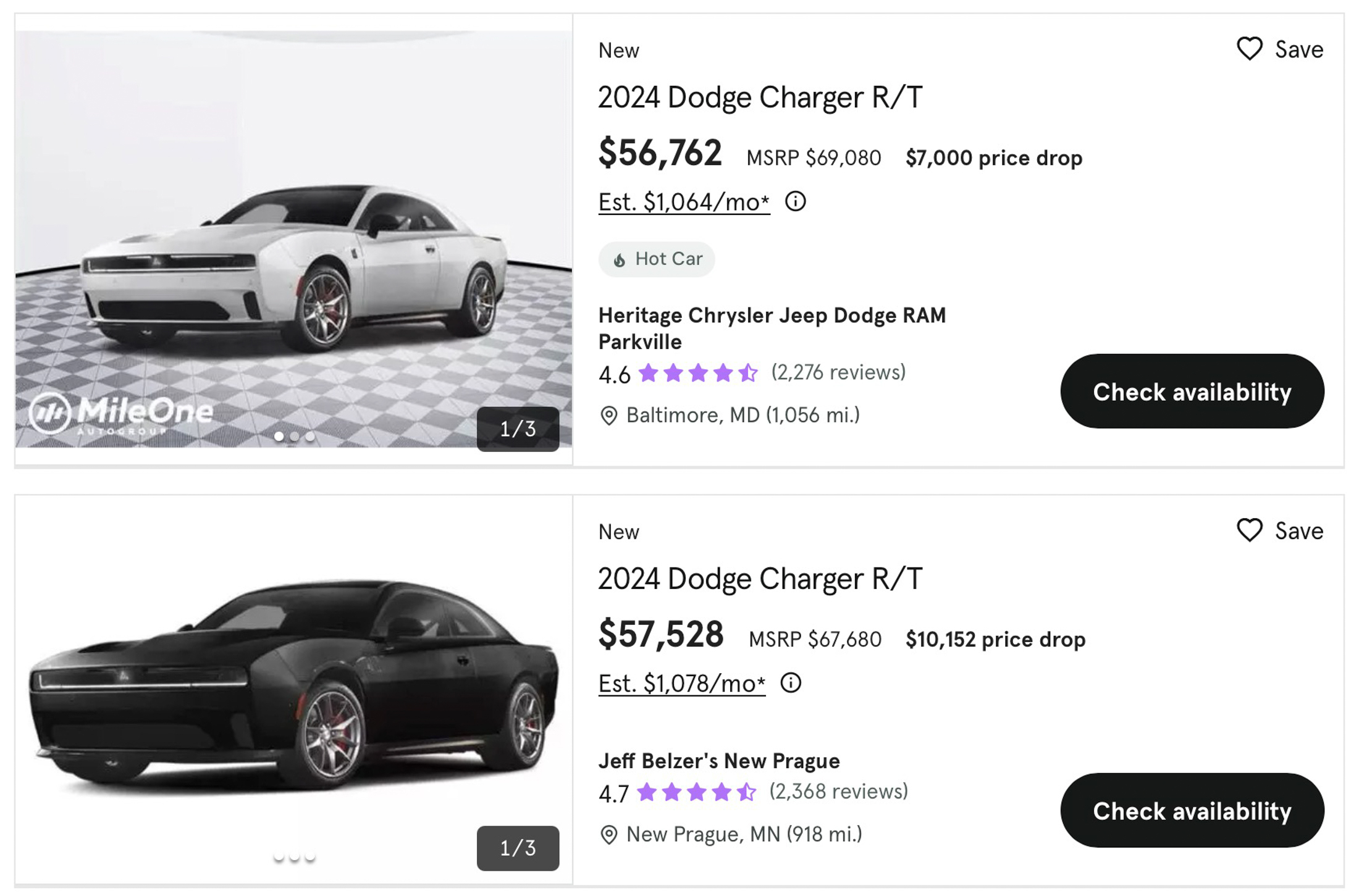 $21,000 Off A Charger Daytona? Dodge Dealers Slashing EV’s Prices Big ...