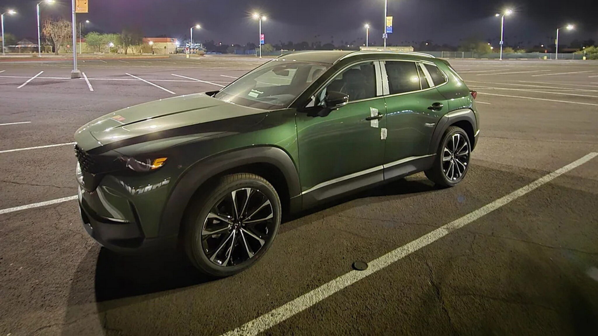 A Brand-New Mazda CX-50 Turbo Wrapped In Plastics Was Abandoned At A ...