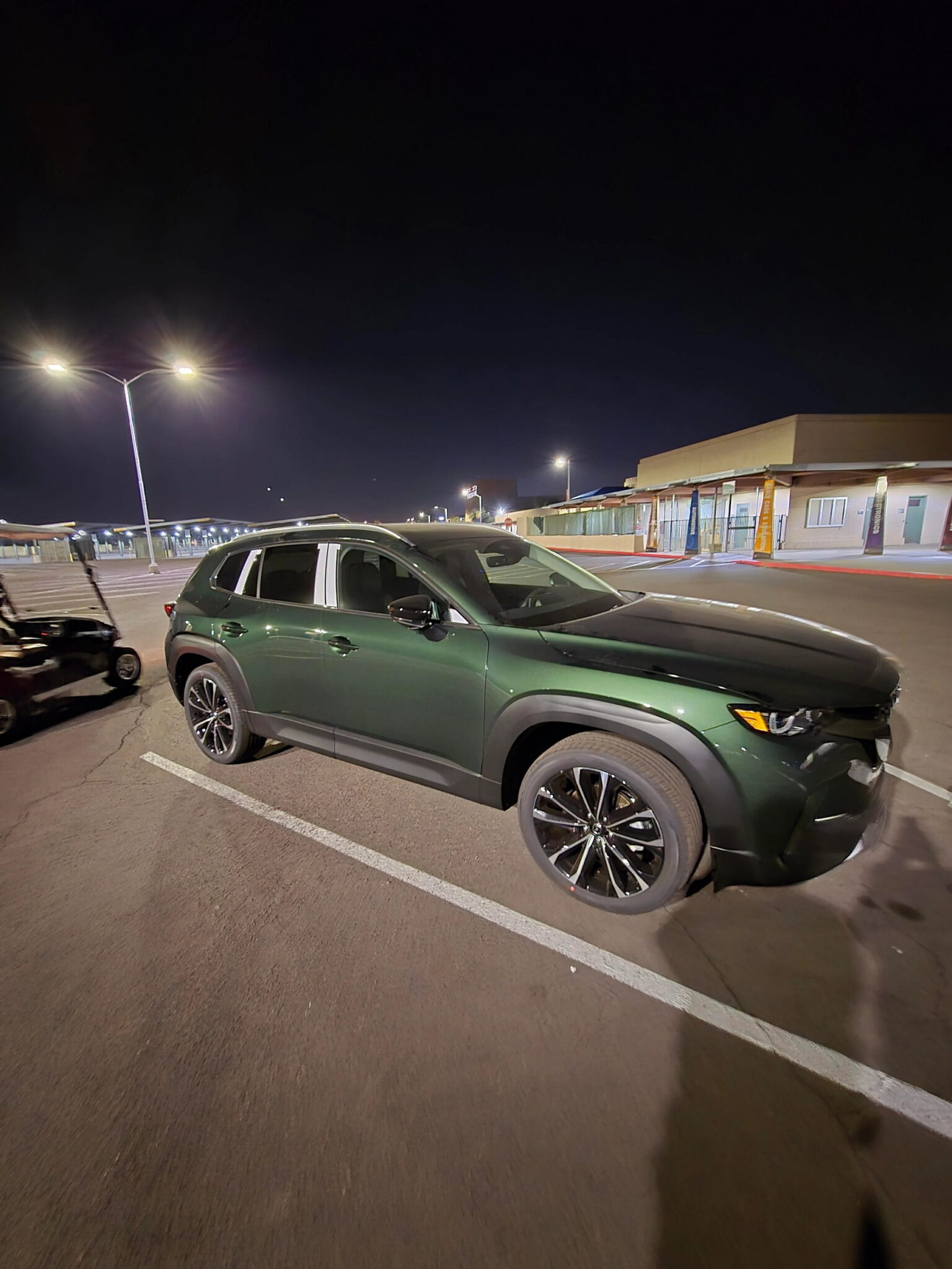 A Brand-New Mazda CX-50 Turbo Wrapped In Plastics Was Abandoned At A ...