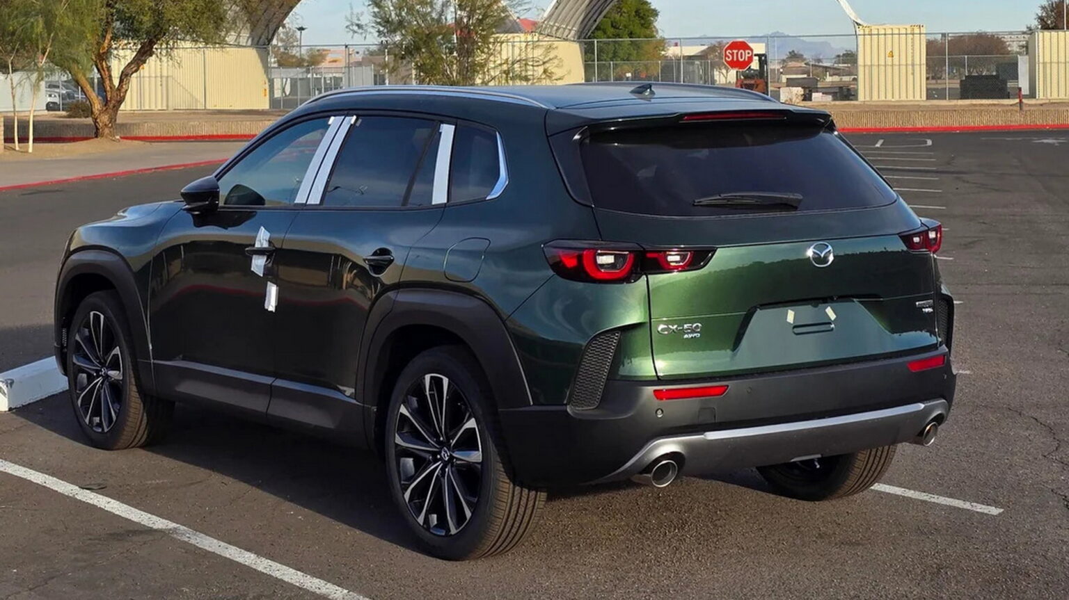 A Brand-New Mazda CX-50 Turbo Wrapped In Plastics Was Abandoned At A ...