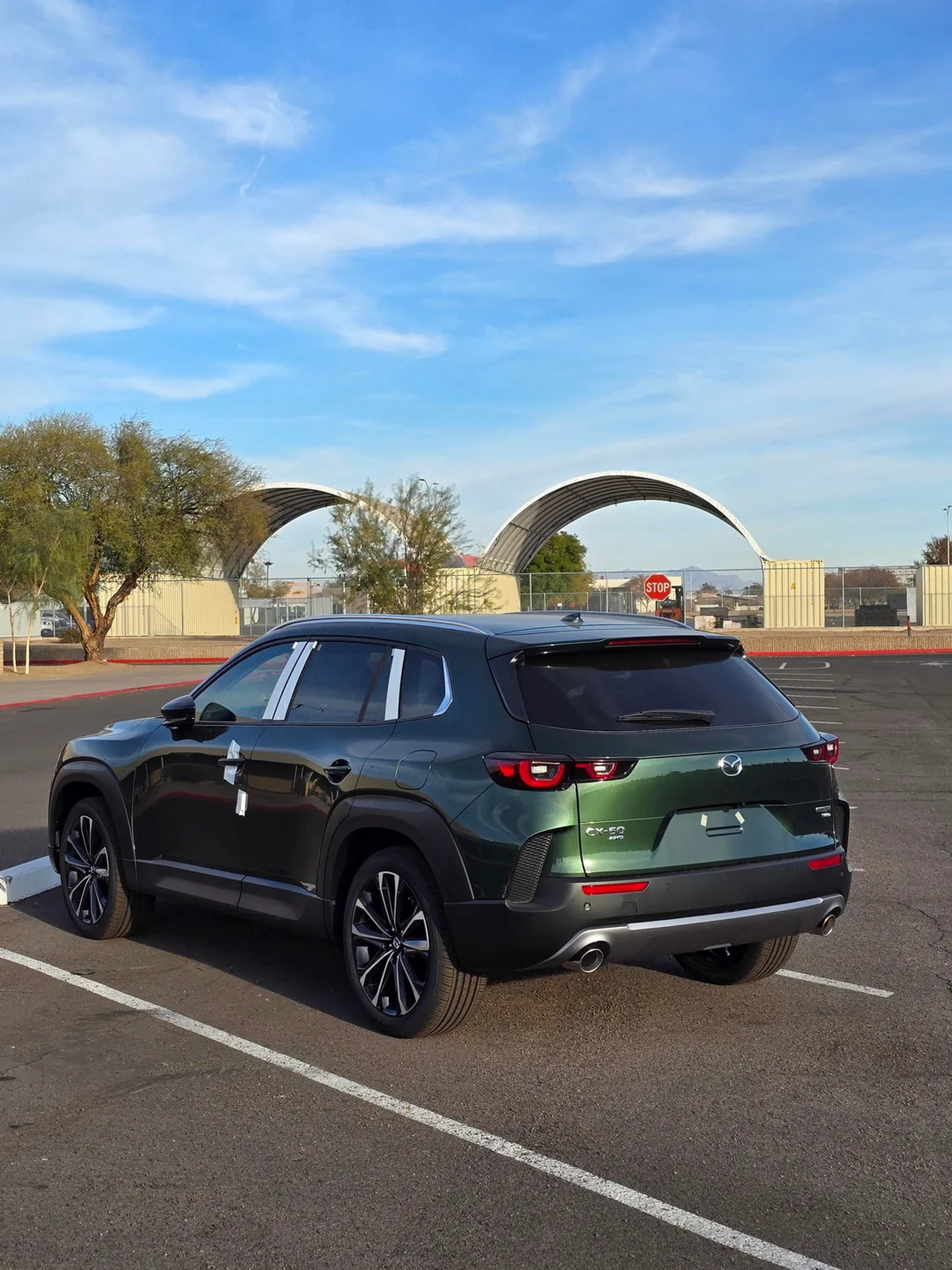 A Brand-New Mazda CX-50 Turbo Wrapped In Plastics Was Abandoned At A ...