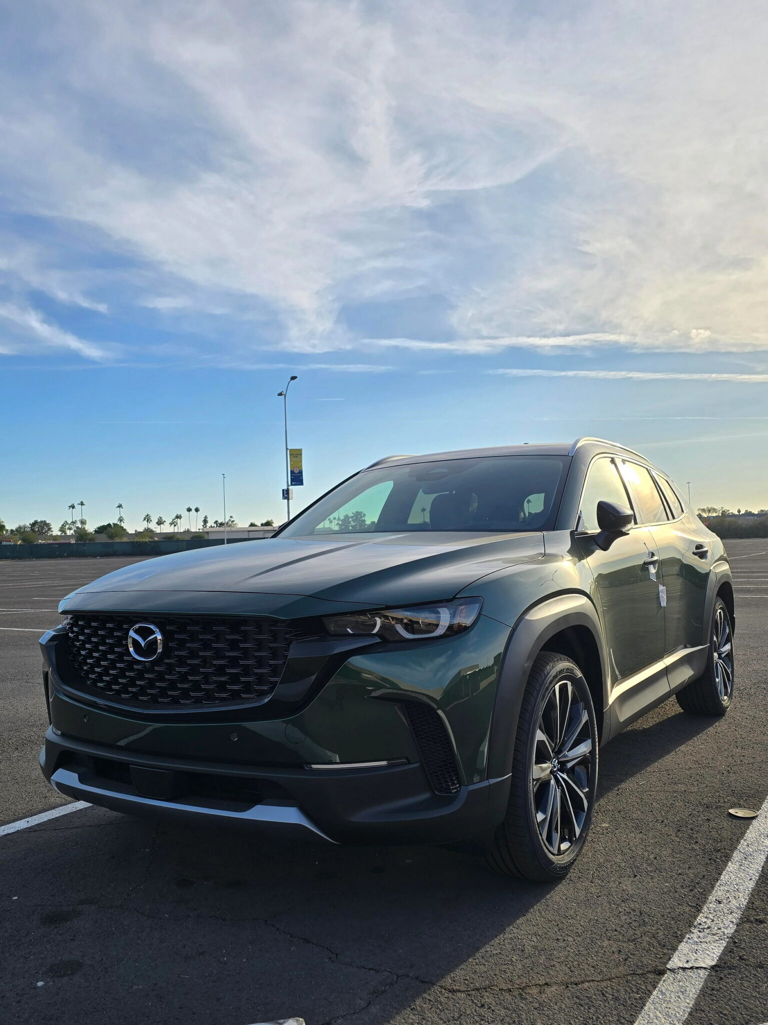 A Brand-New Mazda CX-50 Turbo Wrapped In Plastics Was Abandoned At A ...