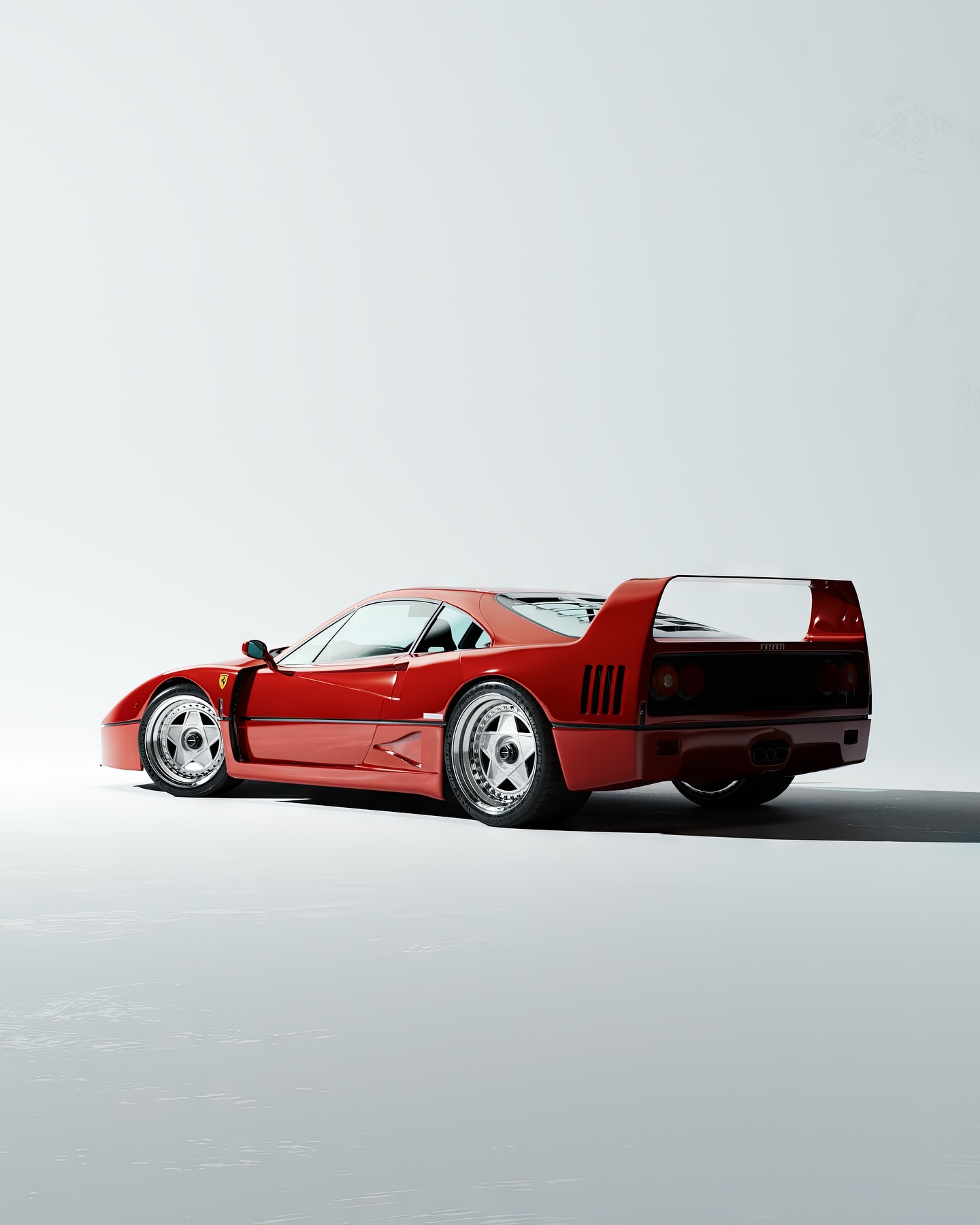 Would You Tame A Ferrari F40 With Modern Suspension, Brakes And Wheels ...
