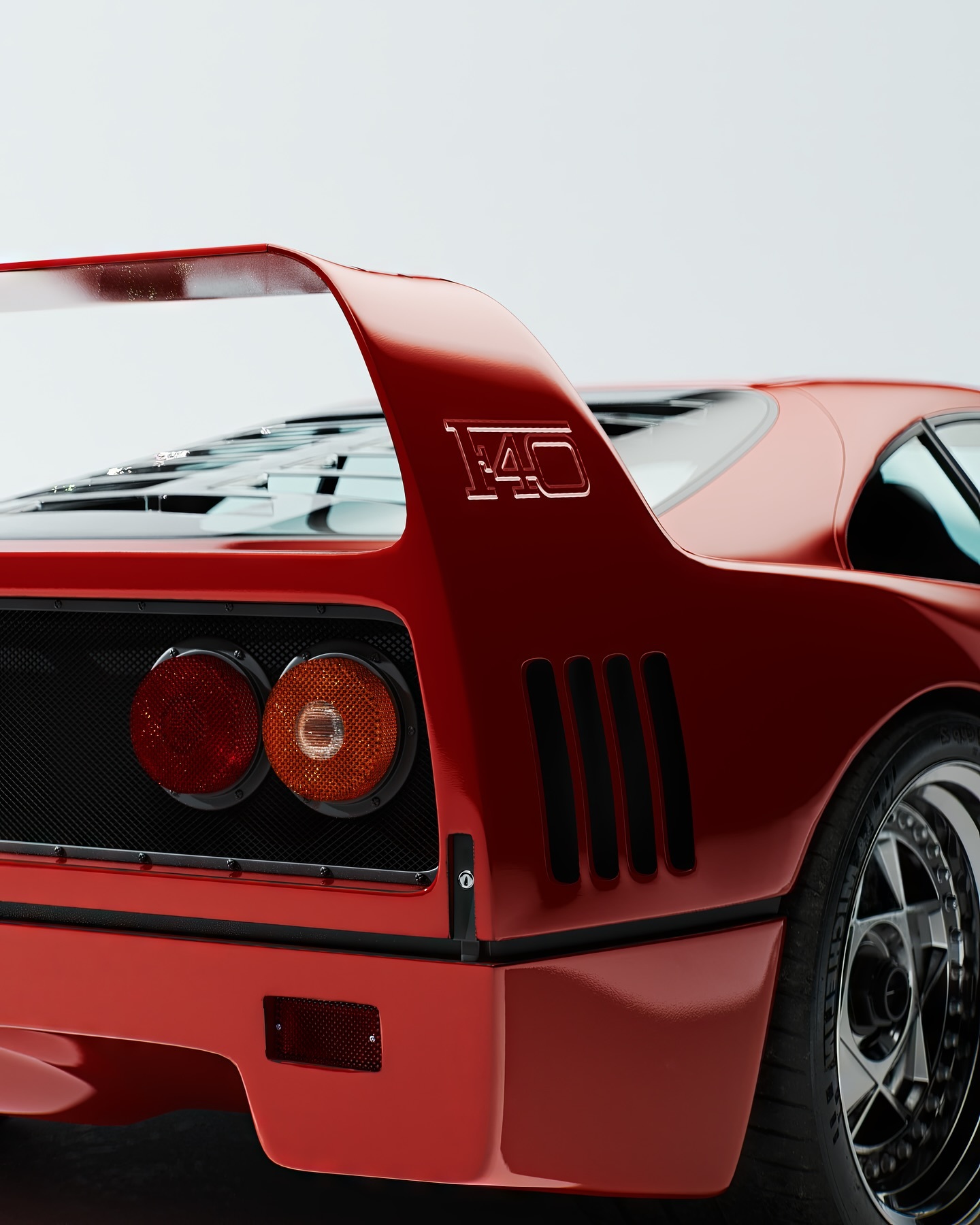 Would You Tame A Ferrari F40 With Modern Suspension, Brakes And Wheels ...
