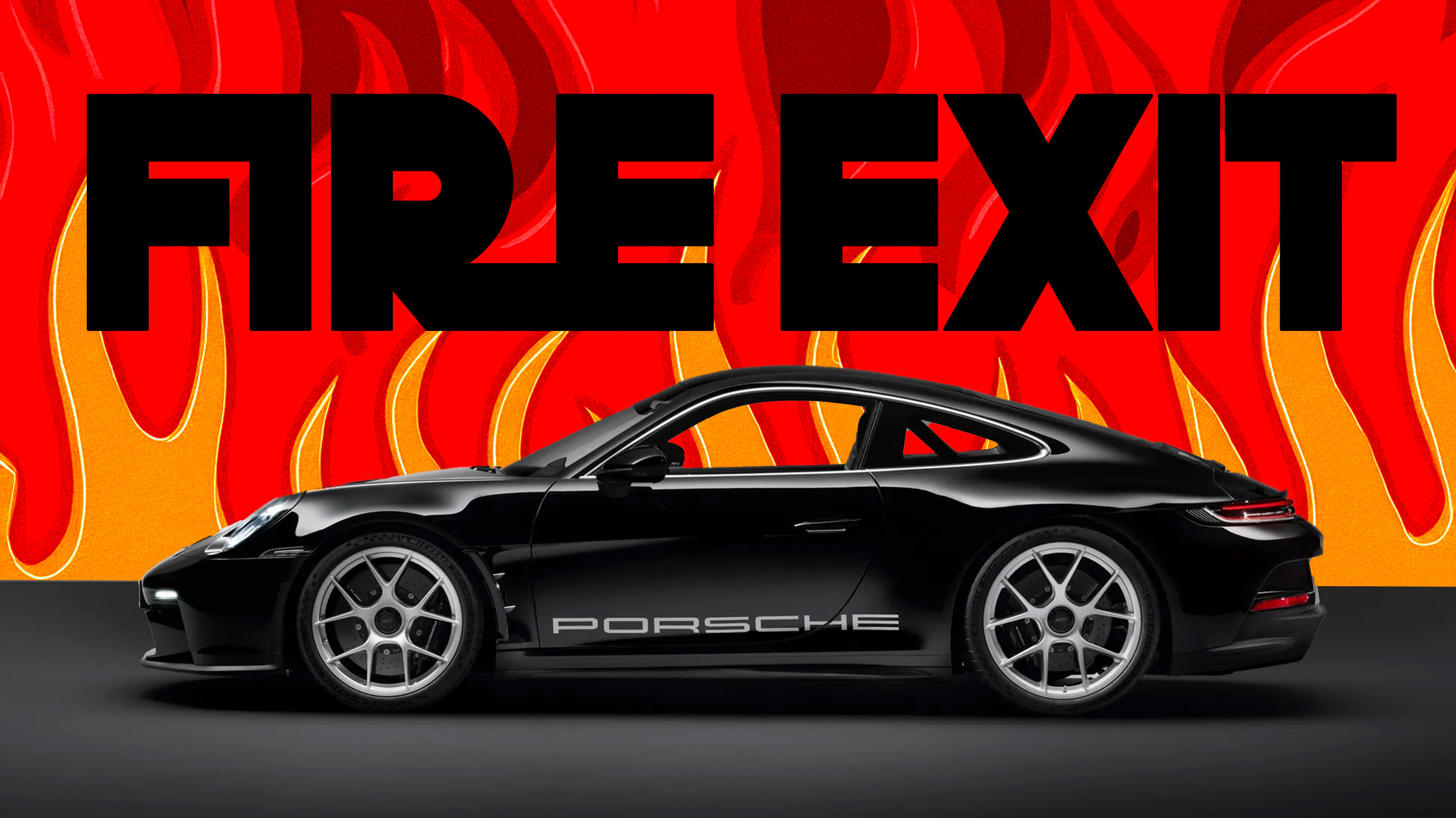 Ring Cam Records Man Sacrificing Tesla To Save Porsche 911 S/T From ...