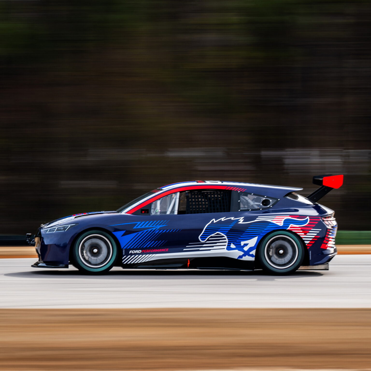 Ford Shows Mustang Mach-E NASCAR Prototype And Teases Electric Pikes ...