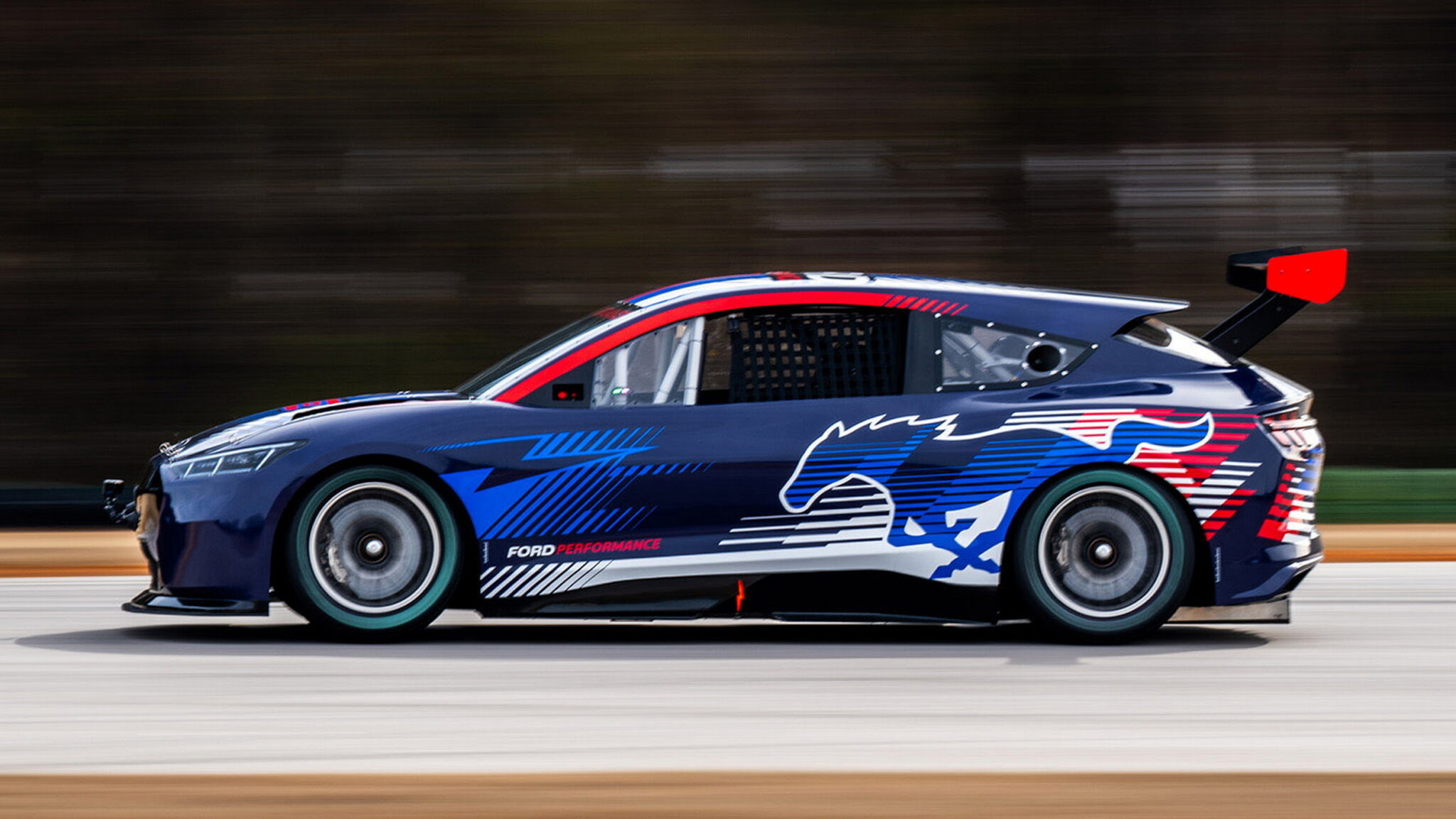 Ford Shows Mustang Mach-E NASCAR Prototype And Teases Electric Pikes ...