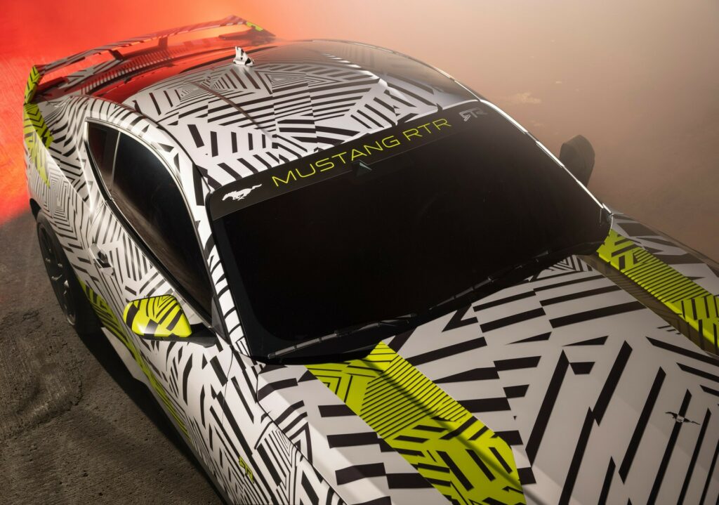 New 4-Cylinder Ford Mustang RTR Goes Hardcore With Dark Horse Parts ...
