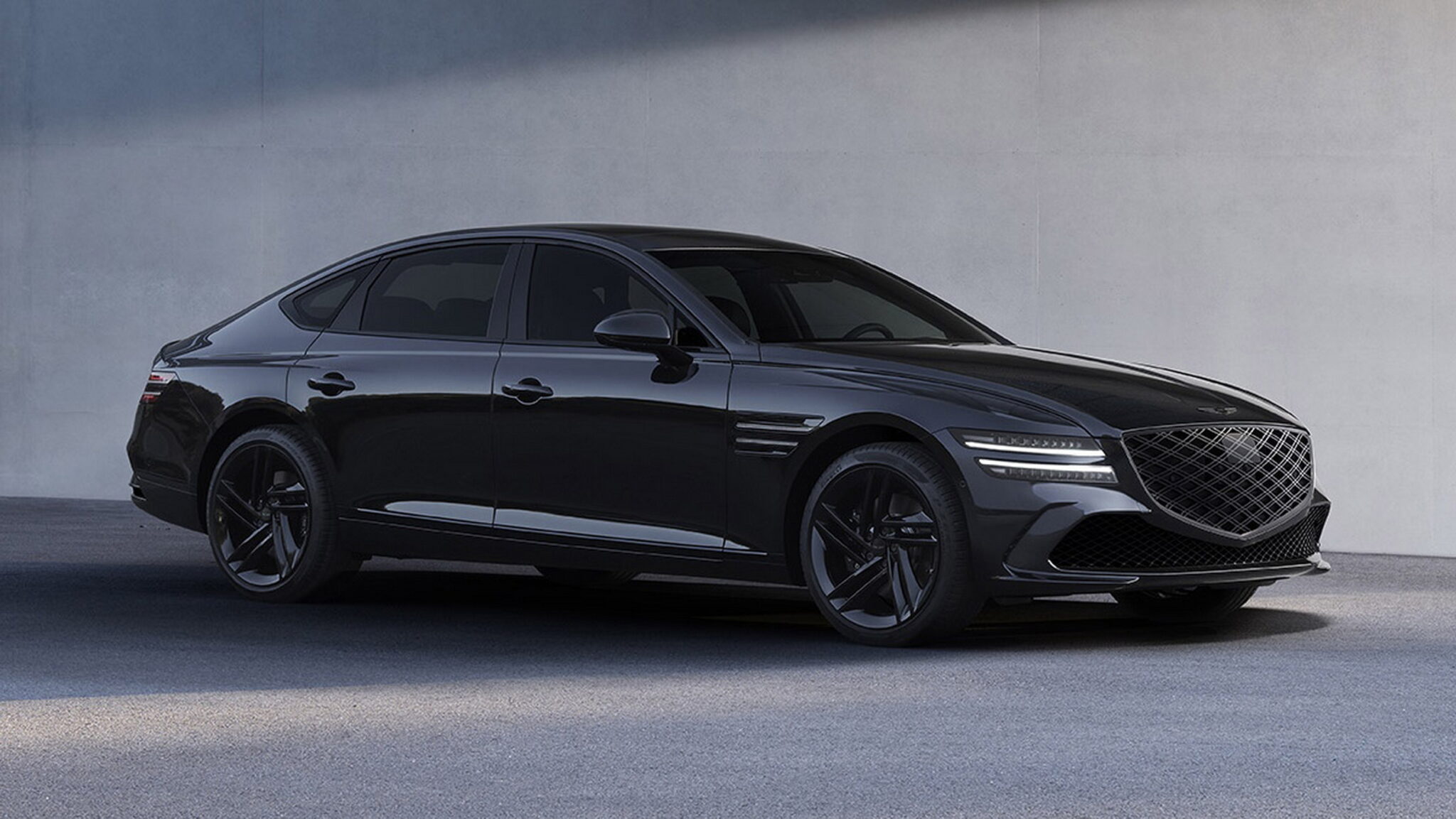 Genesis G80 Black Joins Its Siblings In Embracing Darkness | Carscoops