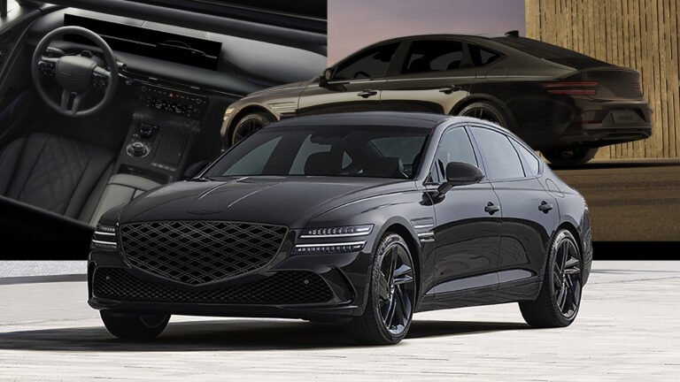 Genesis G80 Black Joins Its Siblings In Embracing Darkness | Carscoops