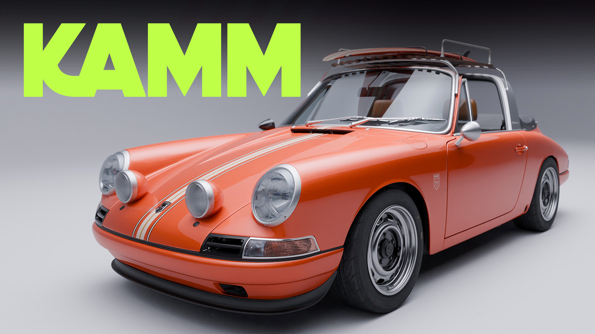 Kamm’s $407,000 Porsche 912c Targa Weighs Less Than A Smart Fortwo ...
