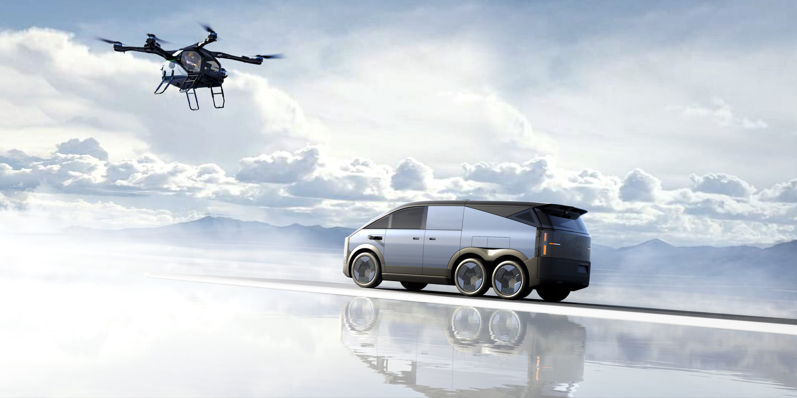 Xpeng’s $280,000 AeroHT Mothership Launches 2-Seater Drone From Its ...