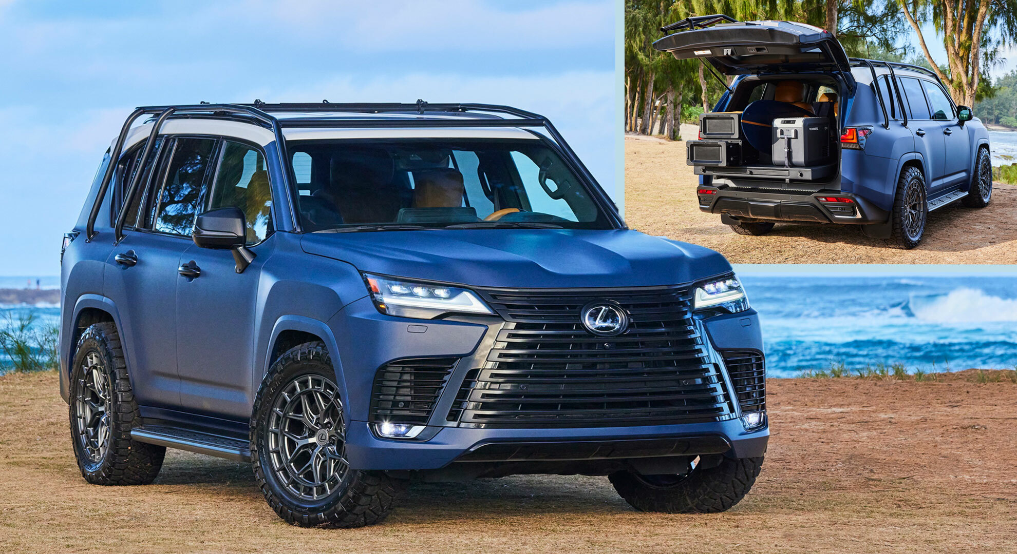 Lexus LX Surf Concept Is A Sumo Wrestler That Wants To Hang Ten | Carscoops