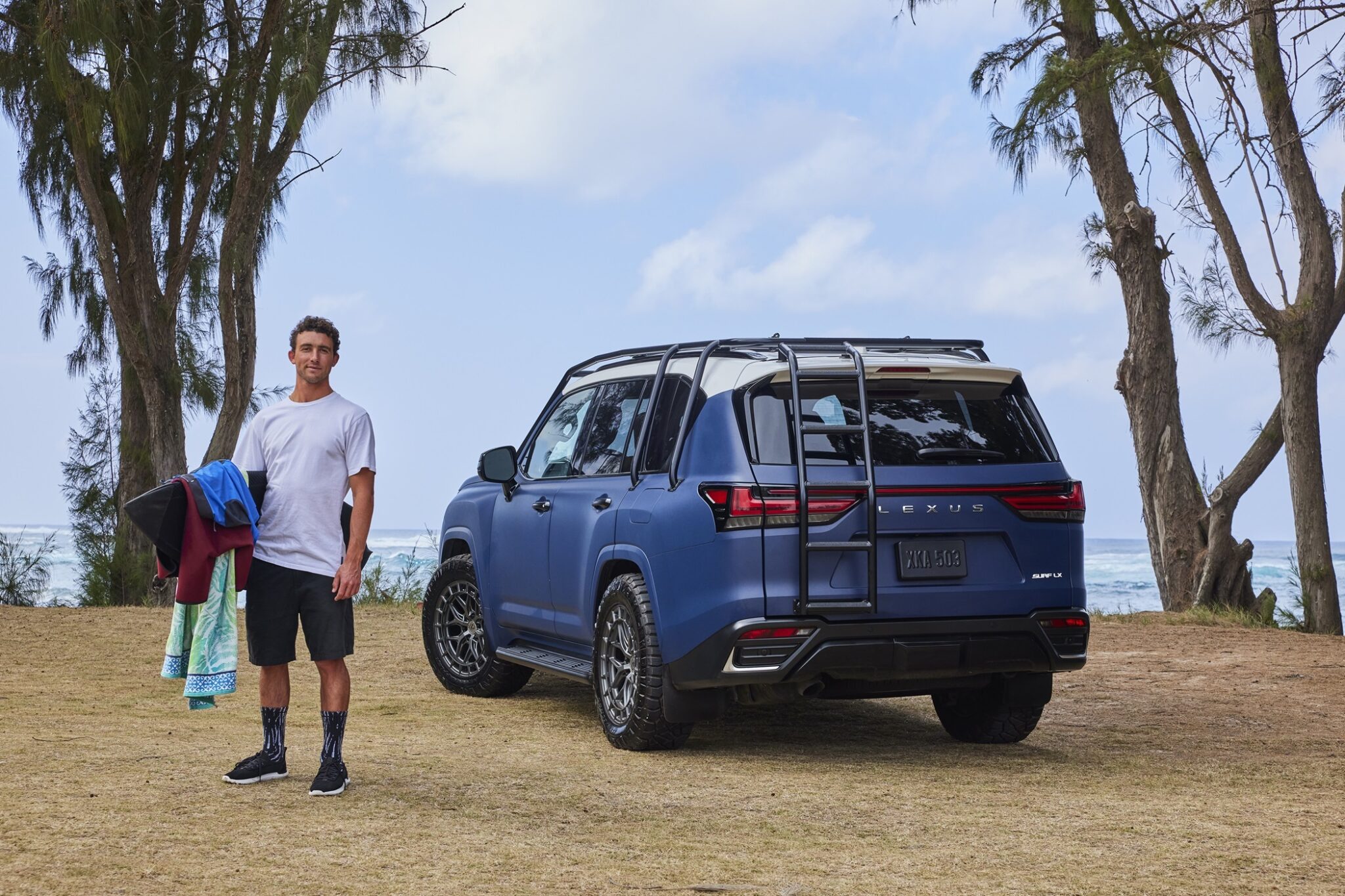 Lexus LX Surf Concept Is A Sumo Wrestler That Wants To Hang Ten | Carscoops
