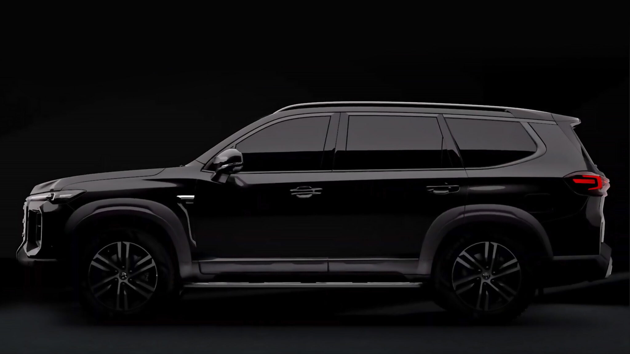 MG Majestor Is A Flagship SUV With Rugged Looks And A Ladder-Frame ...