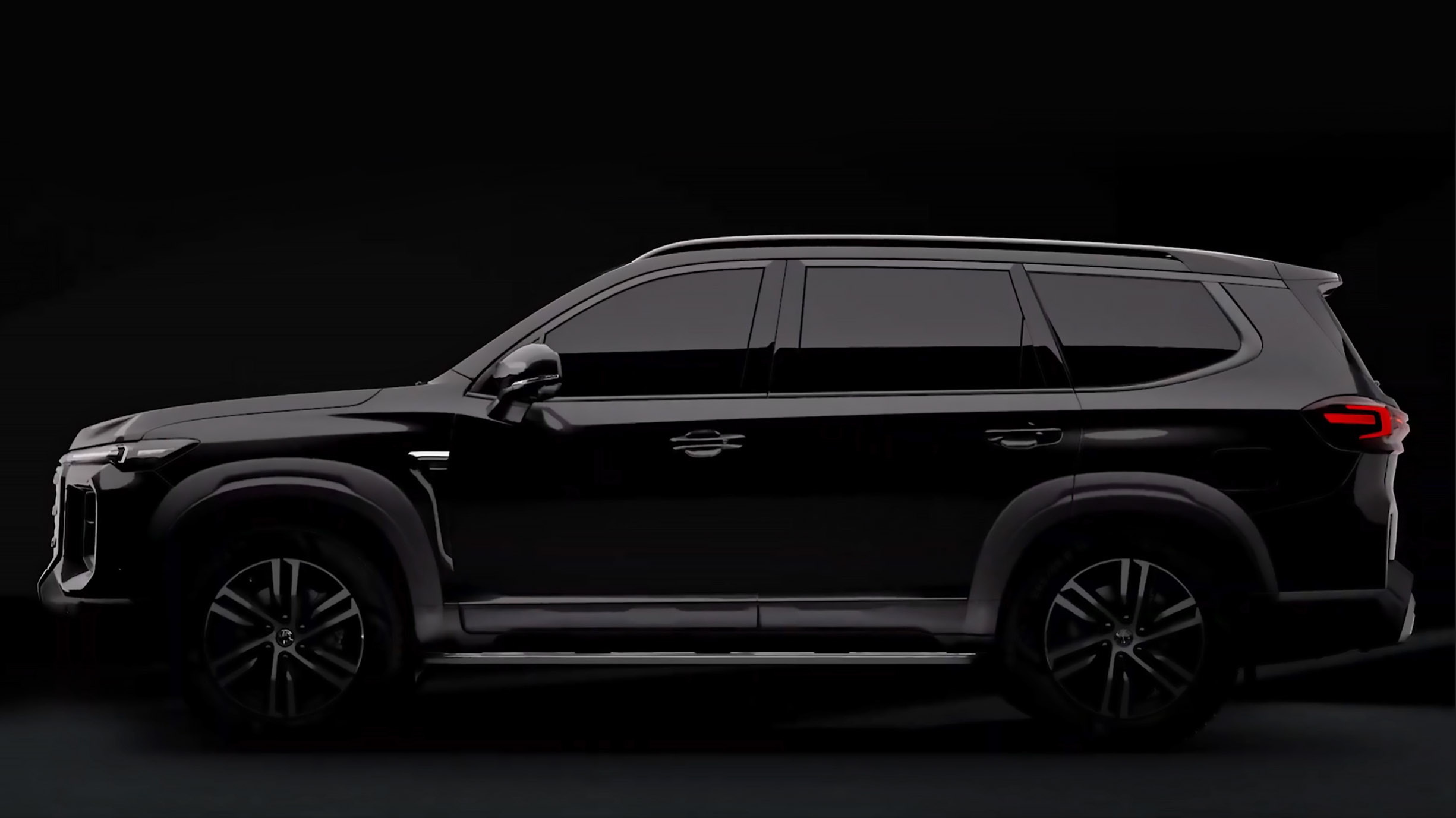 MG Majestor Is A Flagship SUV With Rugged Looks And A Ladder-Frame ...