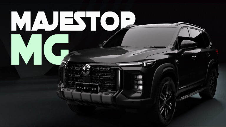 MG Majestor Is A Flagship SUV With Rugged Looks And A Ladder-Frame ...
