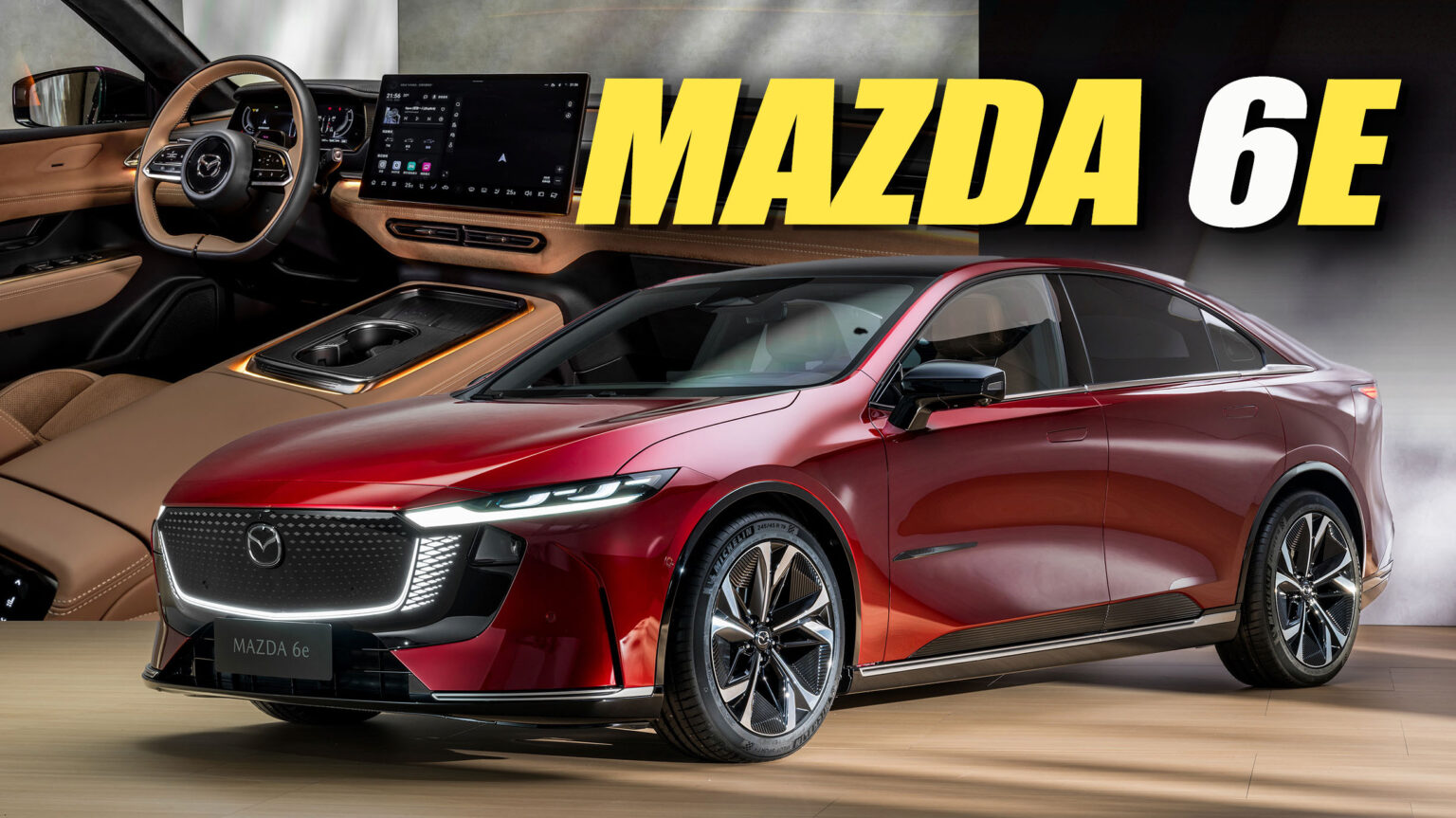 2026 Mazda 6e EV Debuts In Europe To Battle The Tesla Model 3 | Carscoops
