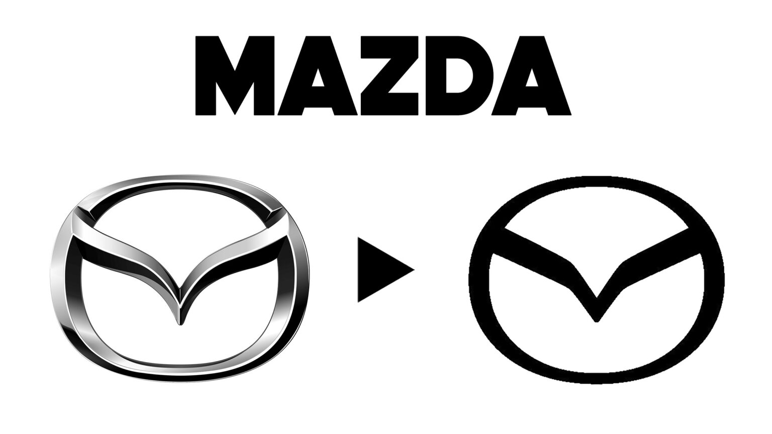 Mazda’s New Flat Logo Breaks 28 Years Of Tradition For The Smartphone ...