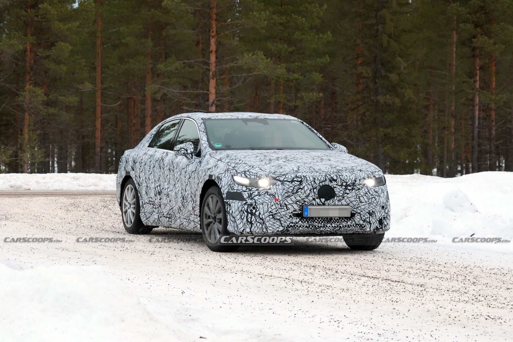 Did Mercedes Just Give The 2027 C-Class EV A Pre-Debut Facelift To Make ...