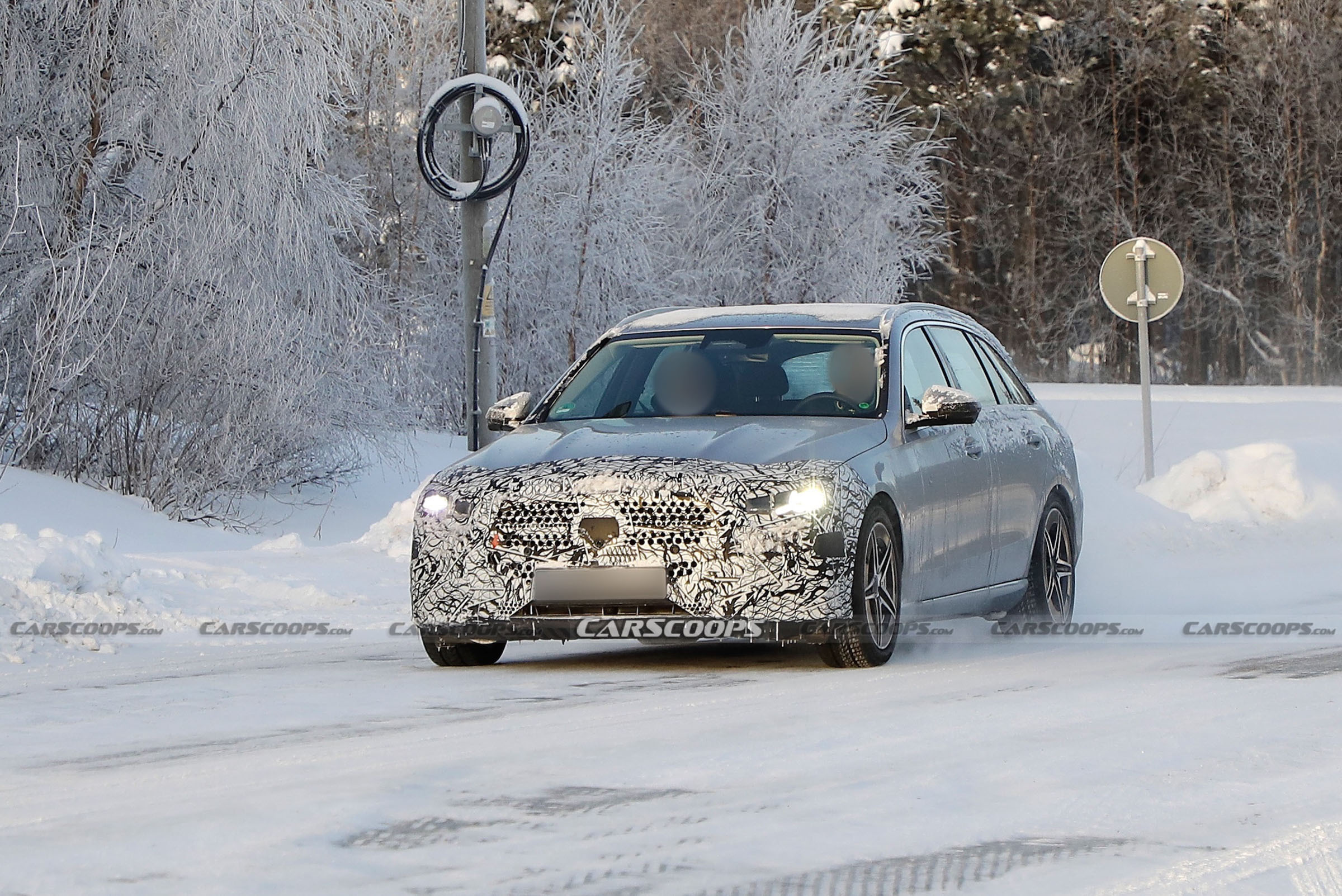 2026 Mercedes C-Class Wagon Getting A Facelift To Deal With BMW’s Neue ...
