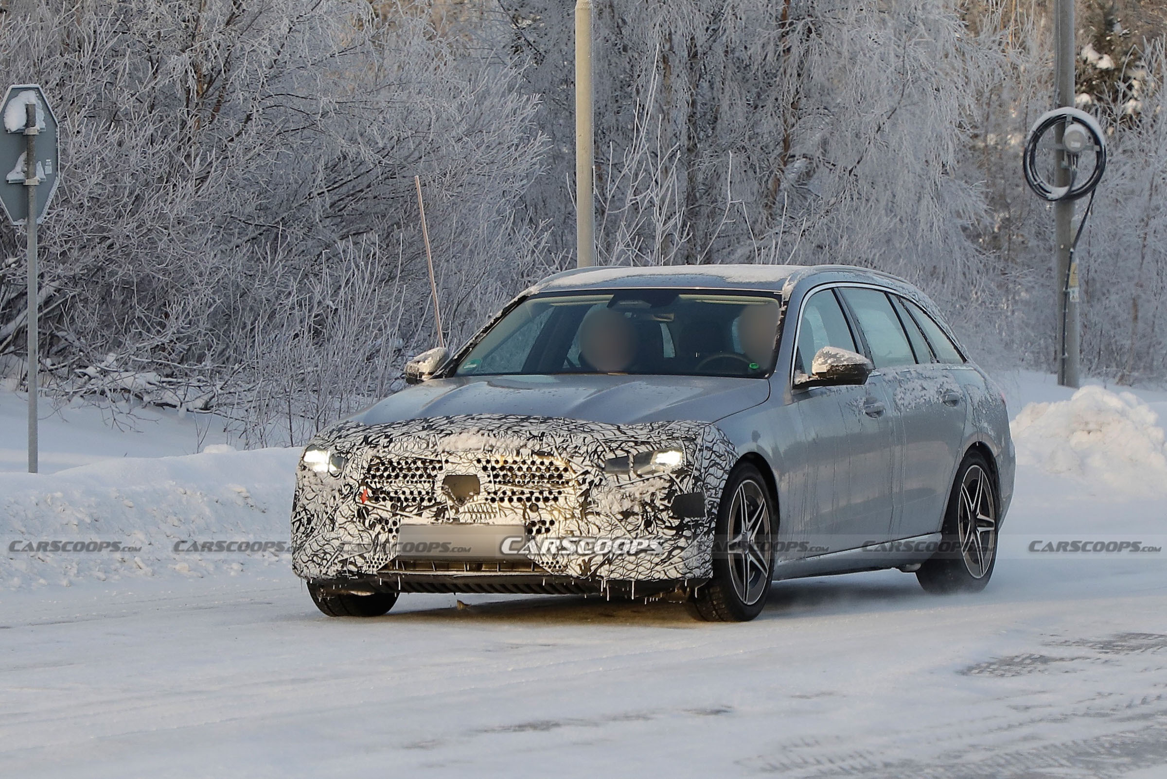 2026 Mercedes C-Class Wagon Getting A Facelift To Deal With BMW’s Neue ...