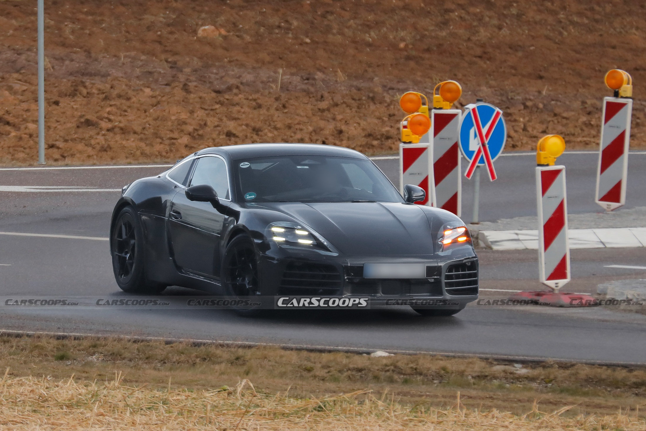 Porsche 718 Cayman Electric Spied For First Time | Carscoops