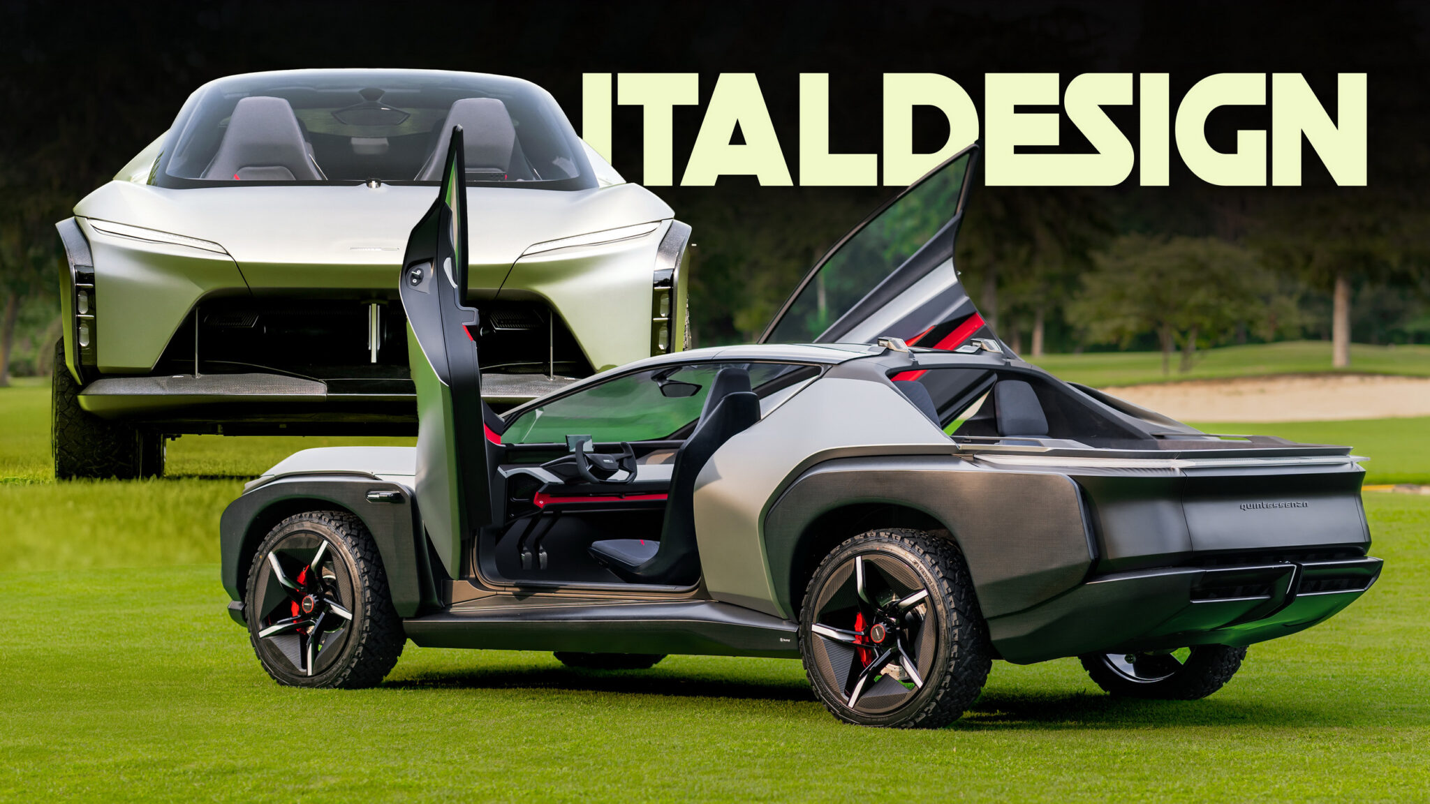 Italdesign’s Quintessenza Is A Bonkers Pickup Coupe With More ...