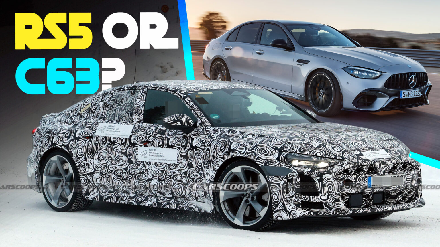 Is The 2026 Audi RS5 About To Make Life More Miserable For the AMG C63 ...
