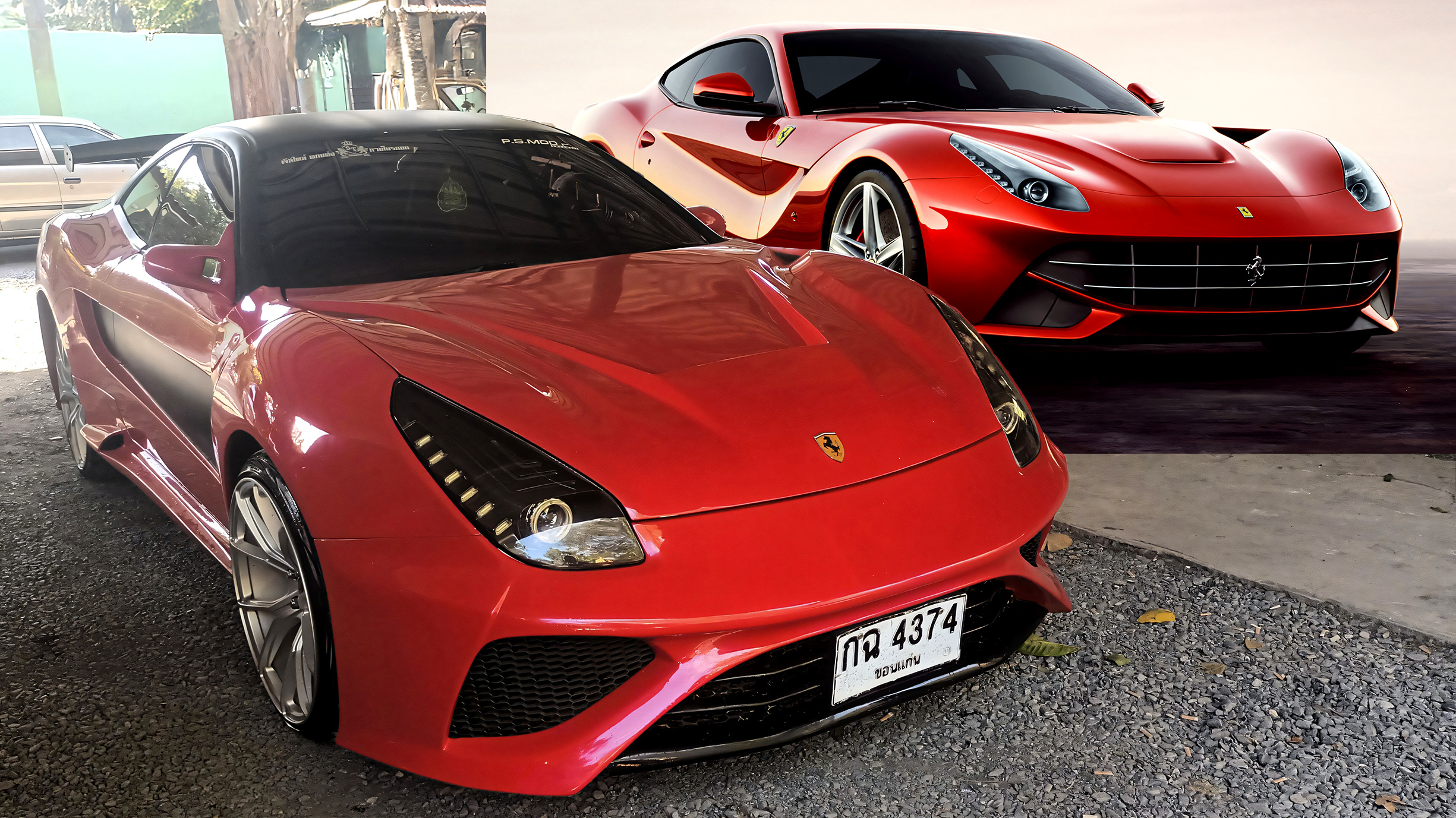 Toyota Celica Ferrari Body Kit SRC 458