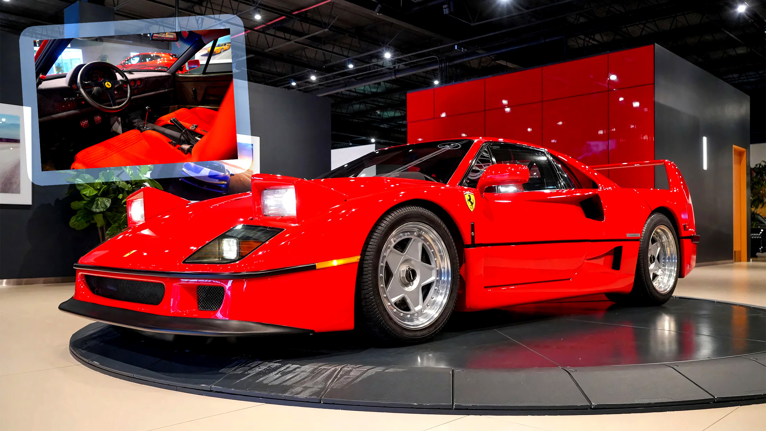 Rare 1992 Ferrari F40 listed for sale at $3.5 million | News Minimalist