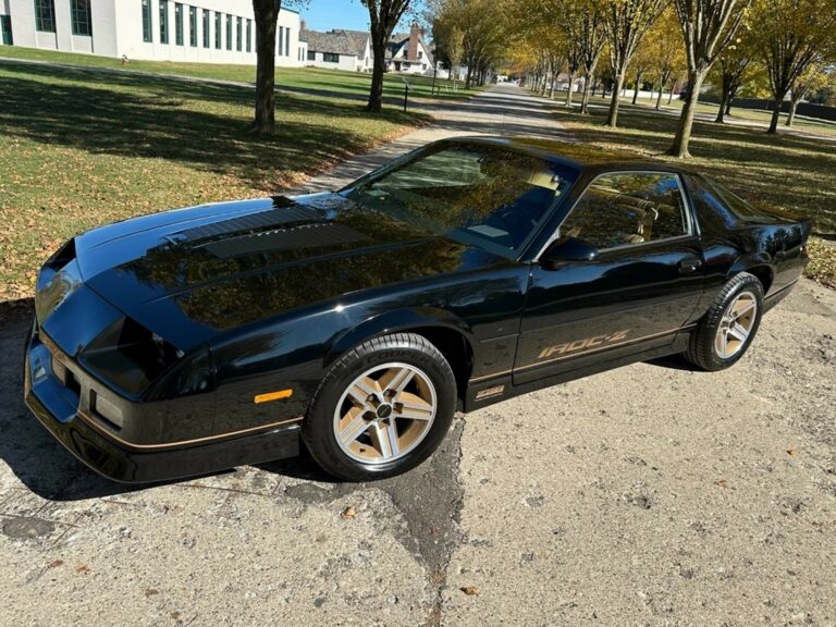 Teleport Back To The 80s With This 6k-Mile, One-Owner Camaro IROC-Z ...
