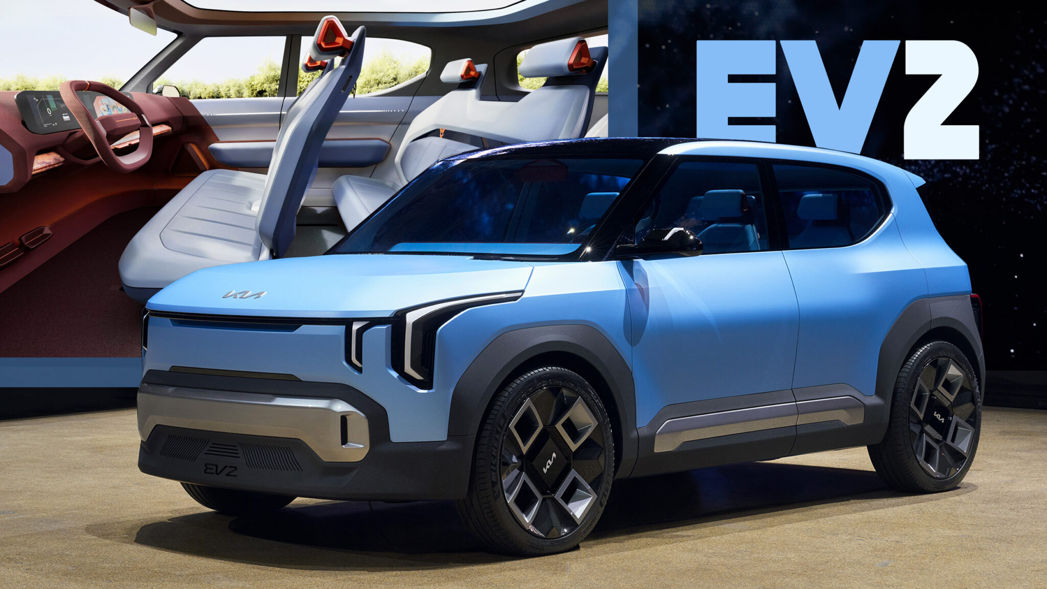 Kia EV2 Concept Previews Small Electric SUV For 2026 With Funky Styling | Carscoops